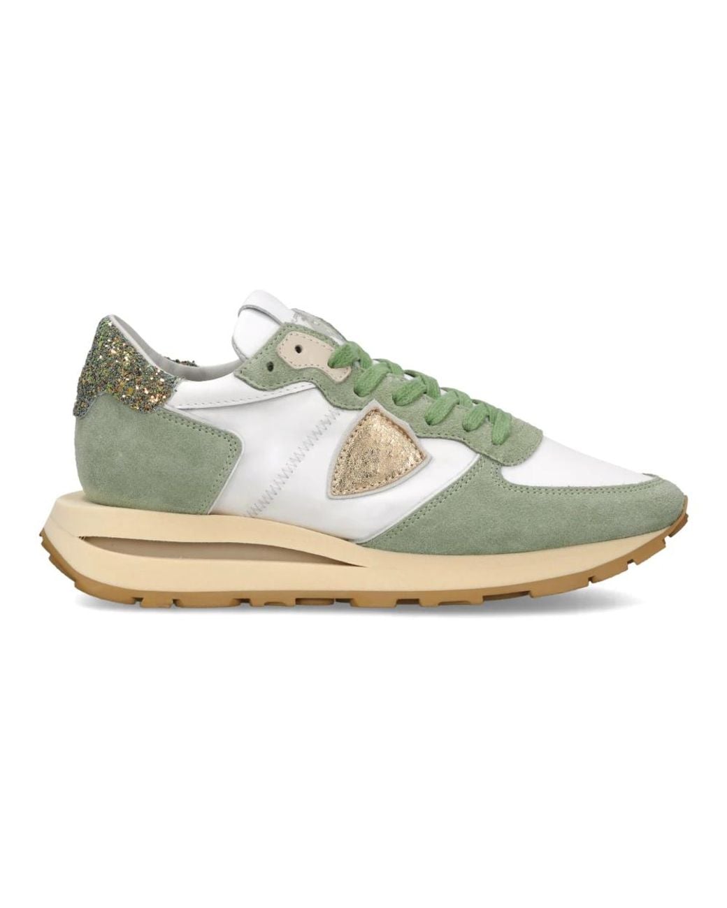 Philippe Model Sneakers in Green | Lyst UK