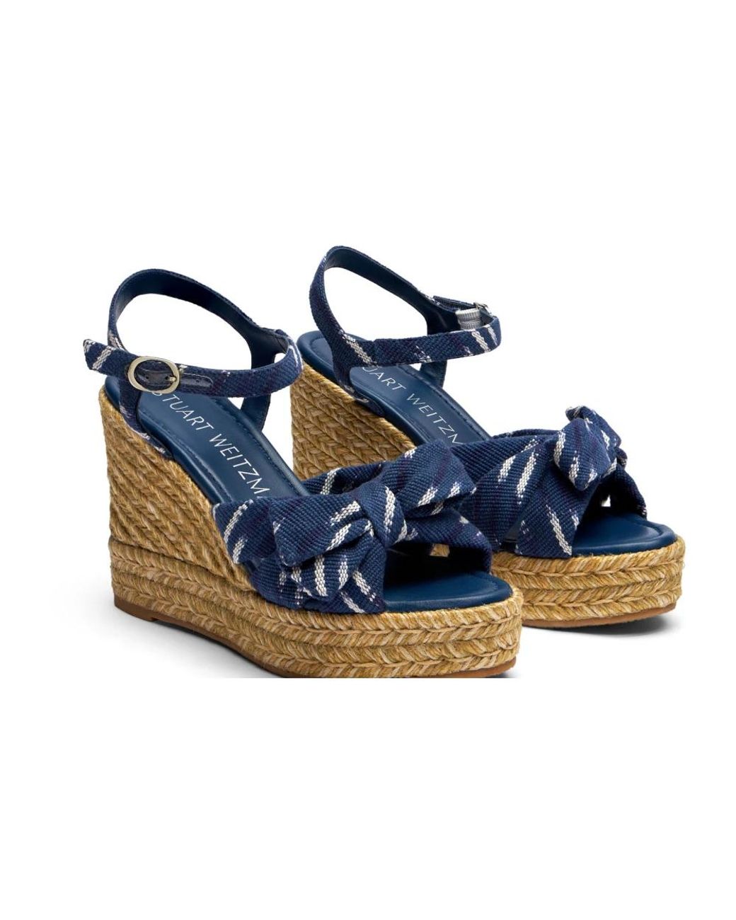 Stuart Weitzman Wedges in Blue | Lyst UK