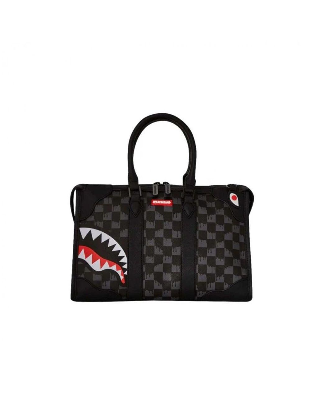 Sprayground Tote Bags in Black | Lyst