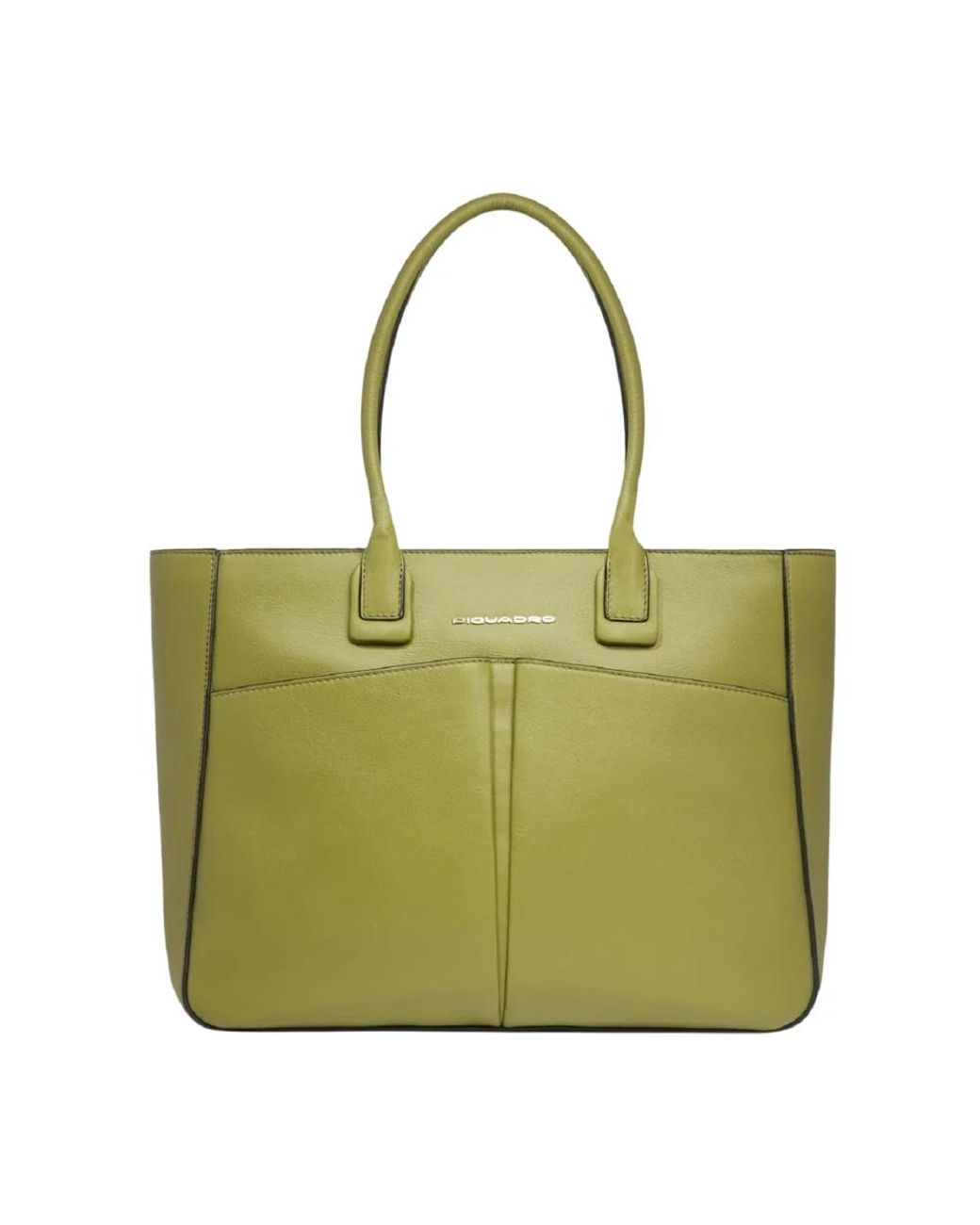 Piquadro Tote Bags in Green | Lyst UK