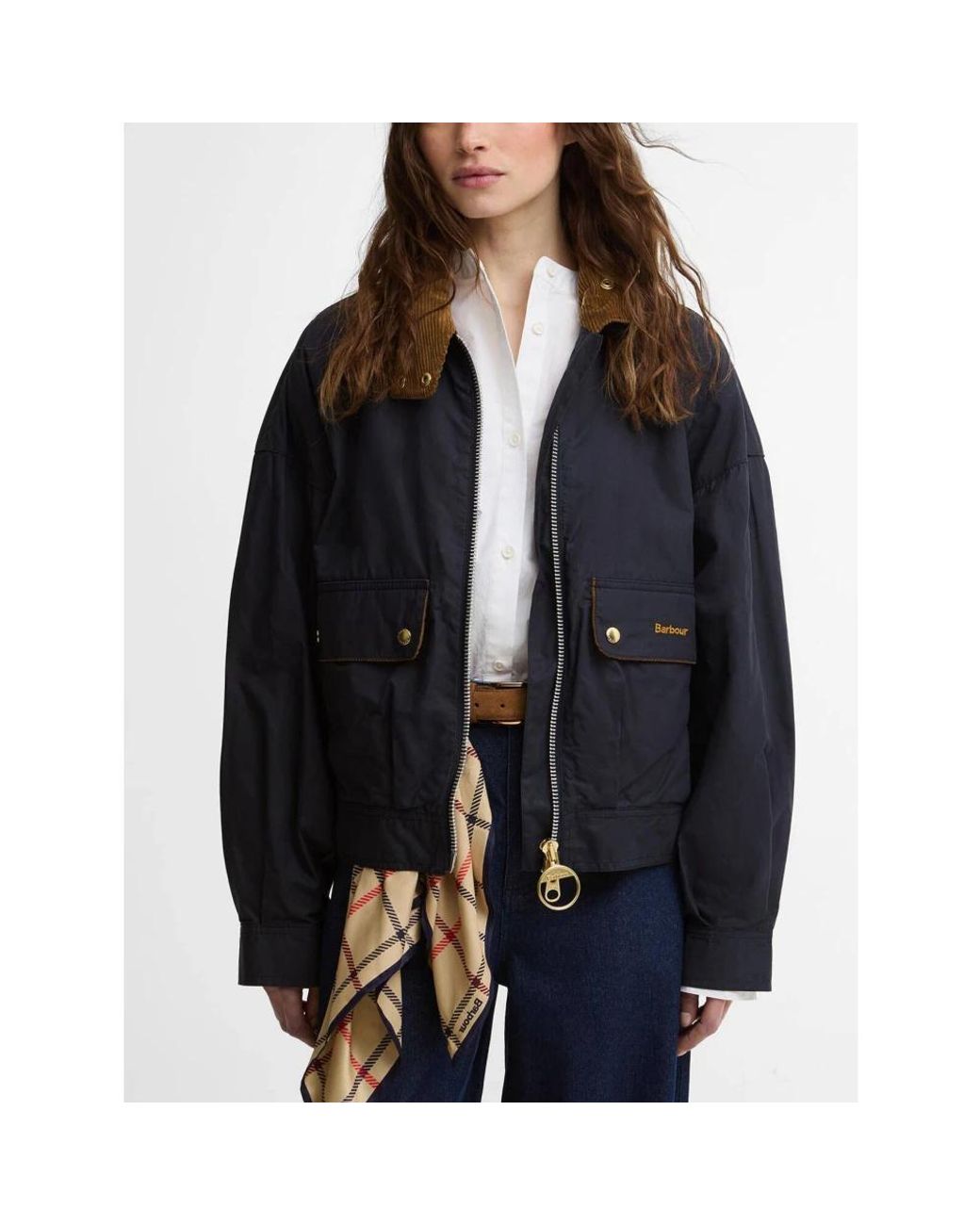Barbour Light Jackets in Blue | Lyst