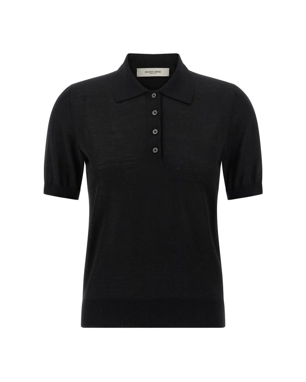 Golden Goose Polo Shirts in Black | Lyst UK