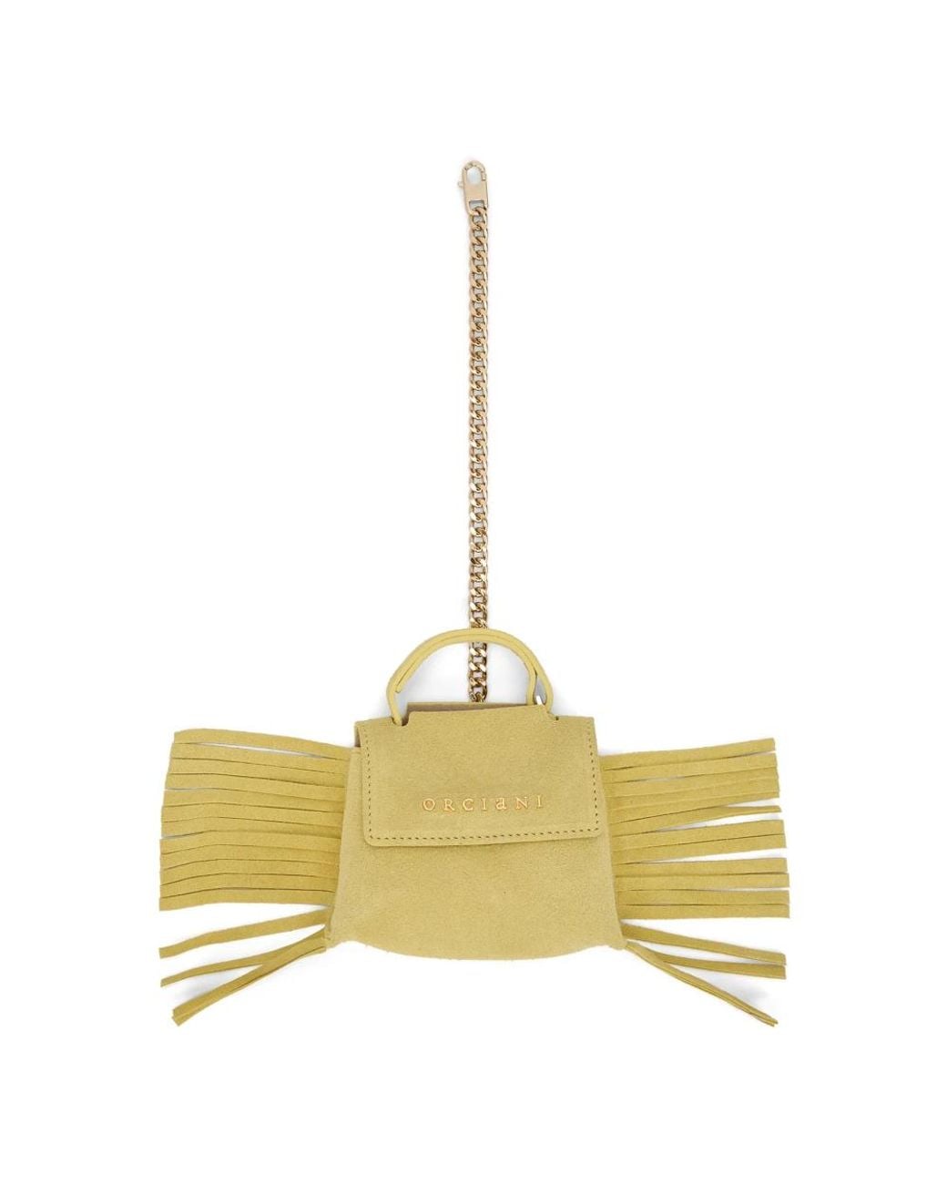 Orciani Handbags in Yellow | Lyst