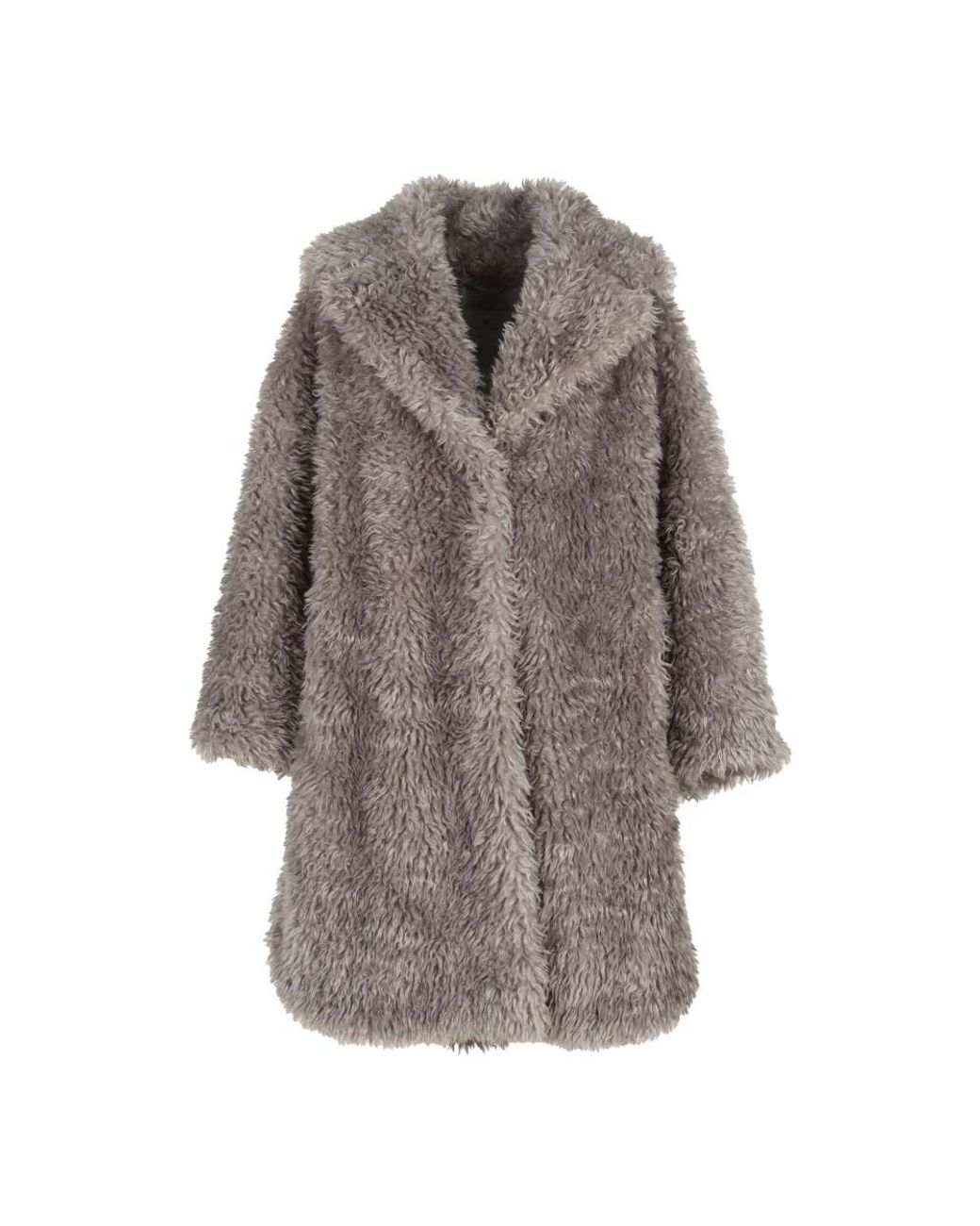 Ermanno Scervino Faux Fur & Shearling Jackets in Brown | Lyst UK