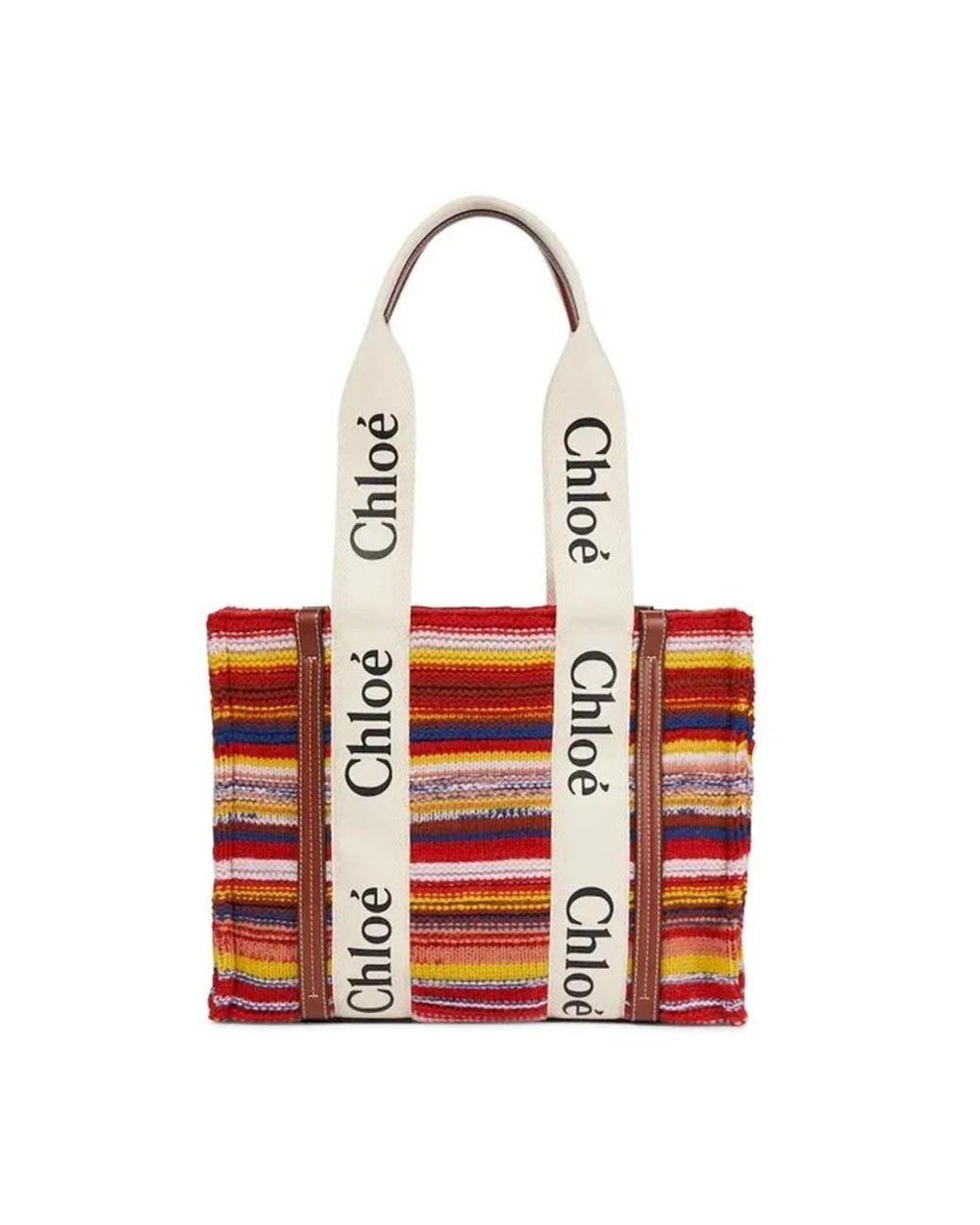 Chloé Tote Bags in Red | Lyst UK