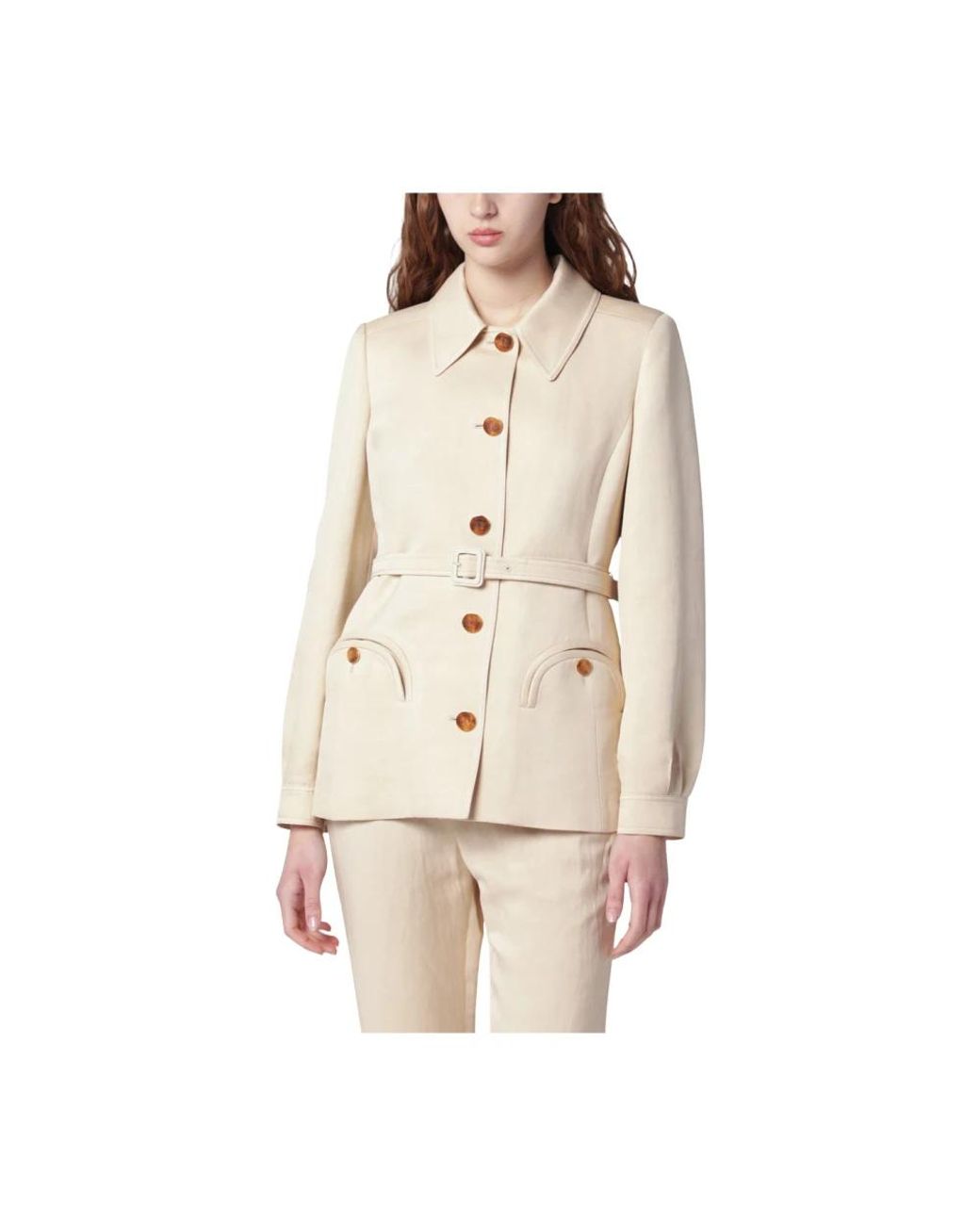 Blazé Milano Blazers in Natural | Lyst UK