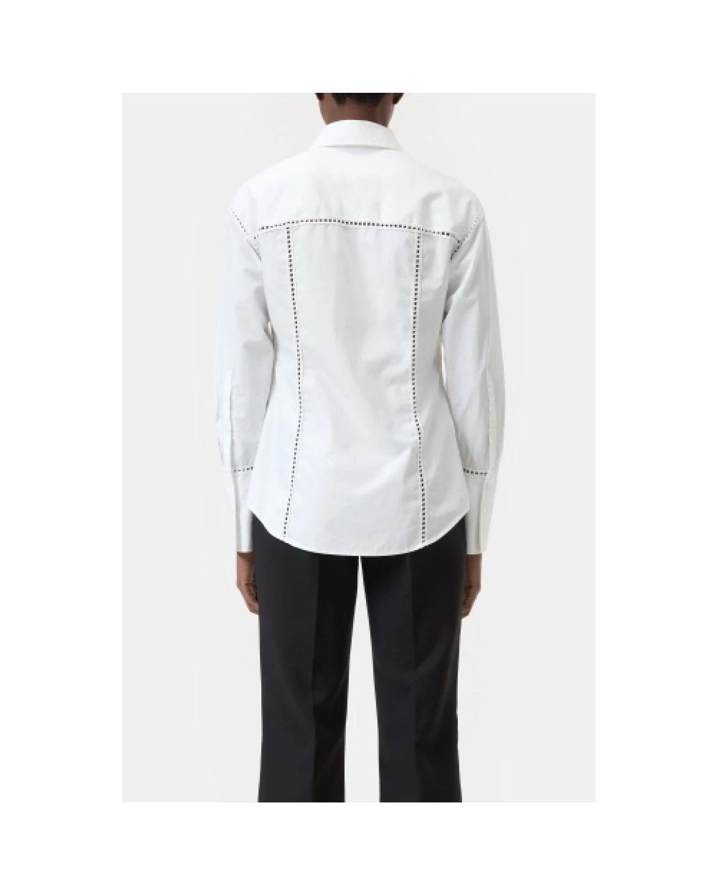 Closed Shirts in White | Lyst