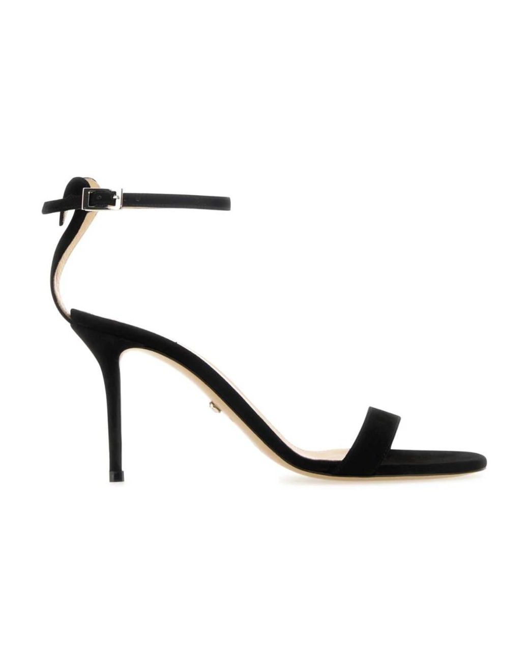 Mach & Mach High Heel Sandals in Black | Lyst
