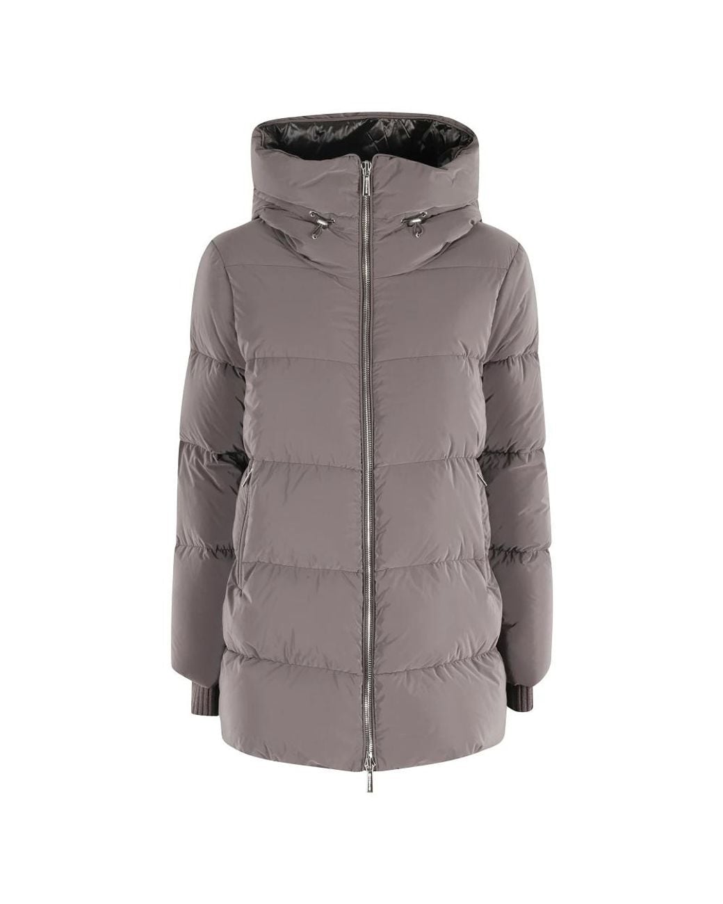 Moorer Winter Jackets in Grey | Lyst UK