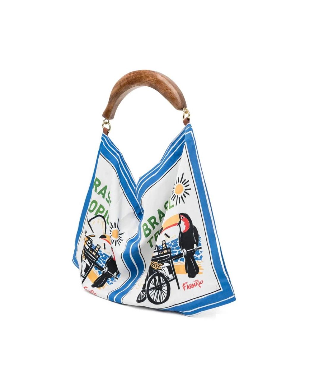 FARM Rio Tote Bags in Blue | Lyst
