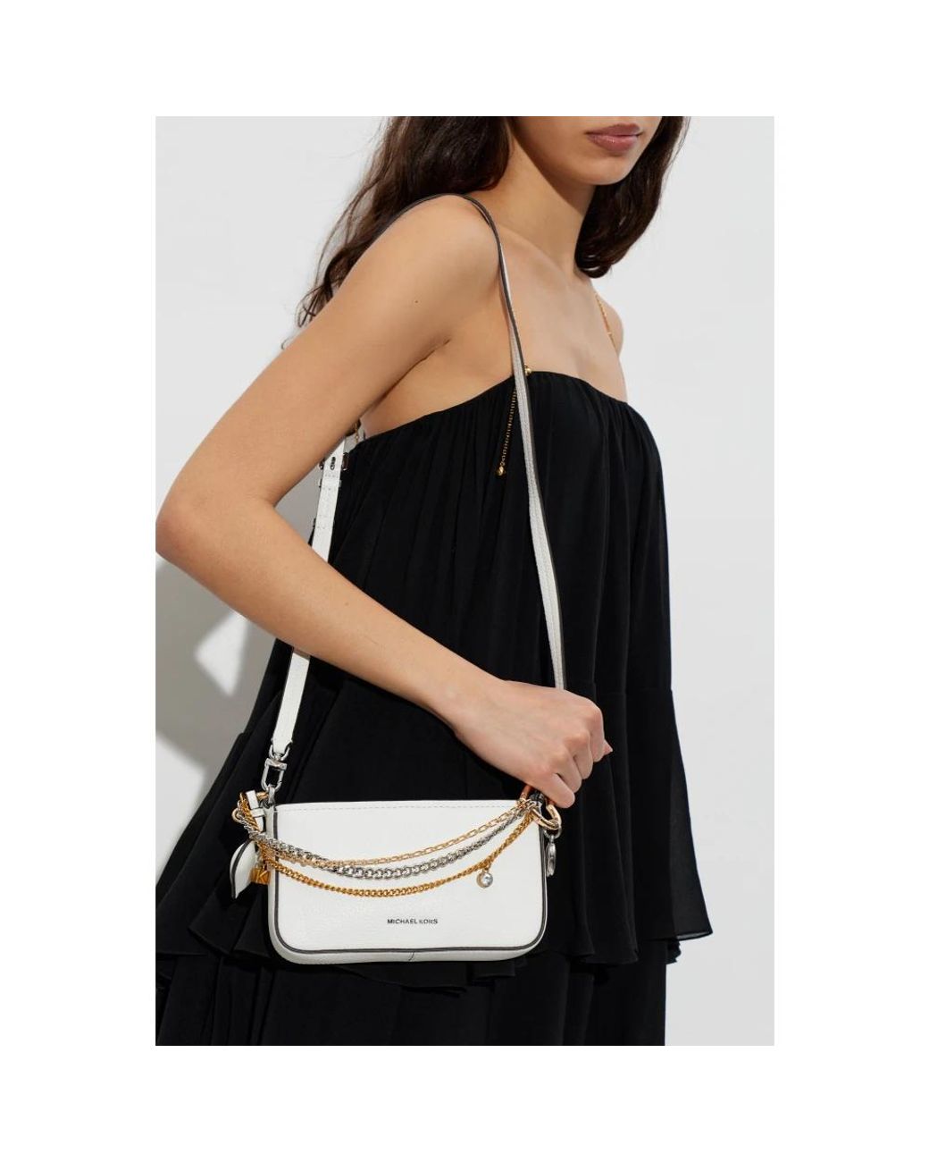 Michael Kors Cross Body Bags in White | Lyst