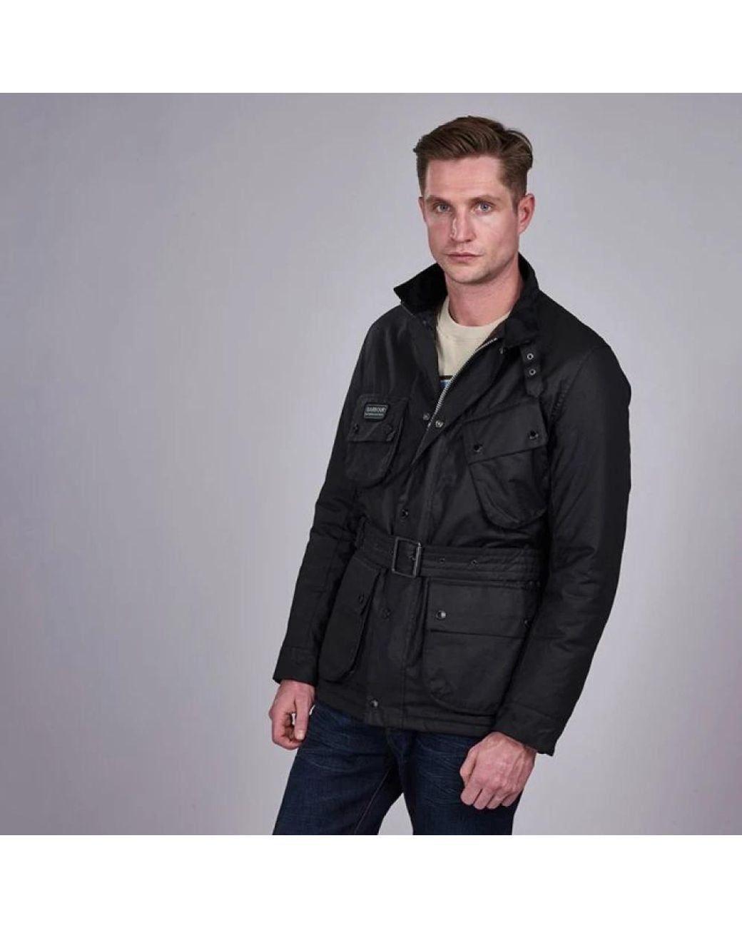 Barbour Light Jackets in Black for Men | Lyst UK