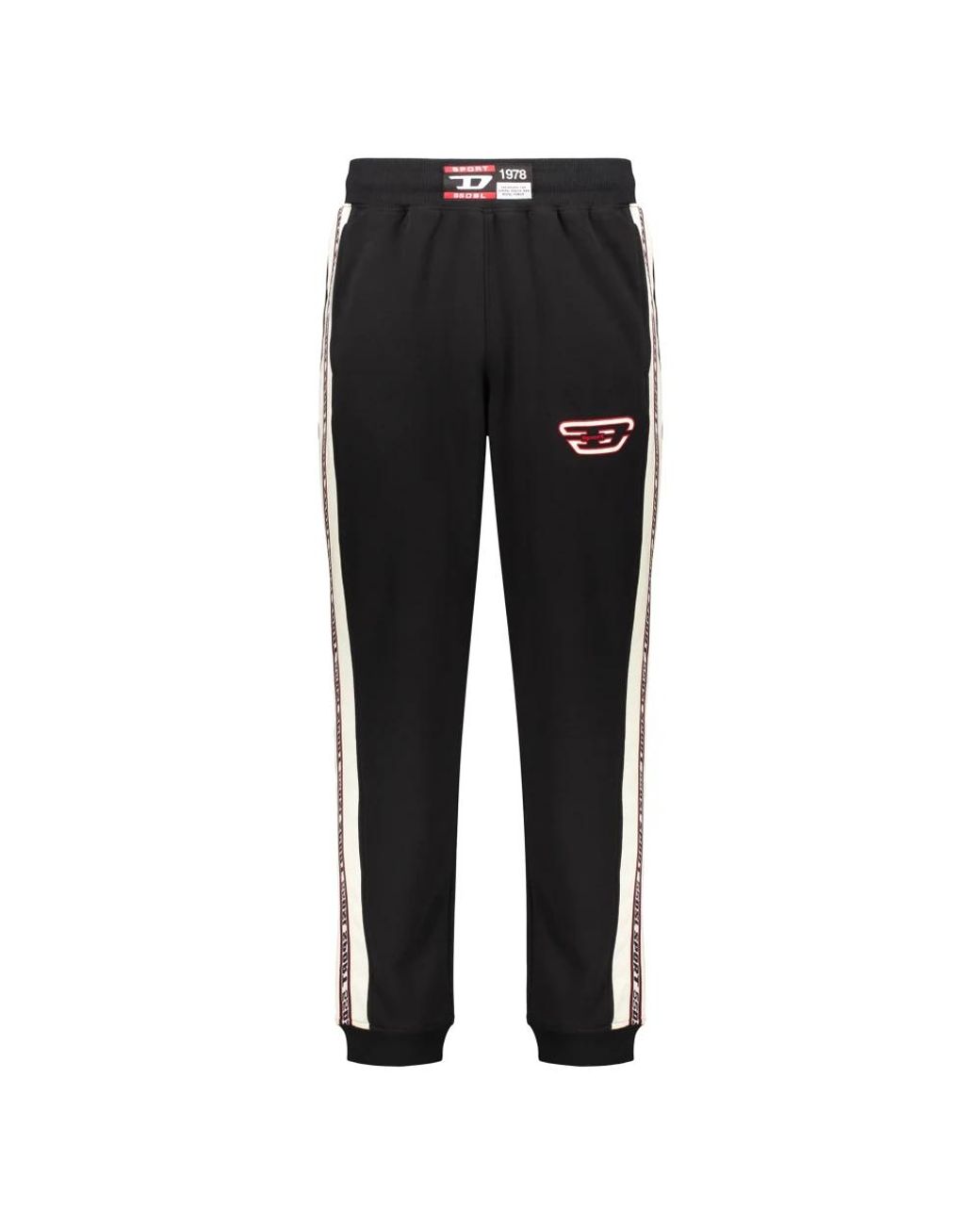 DIESEL Sweatpants in Black for Men | Lyst