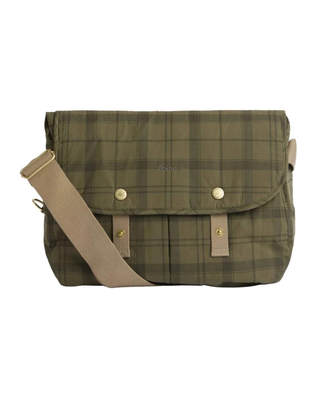 Barbour Cross Body Messenger in Green for Men | Lyst UK