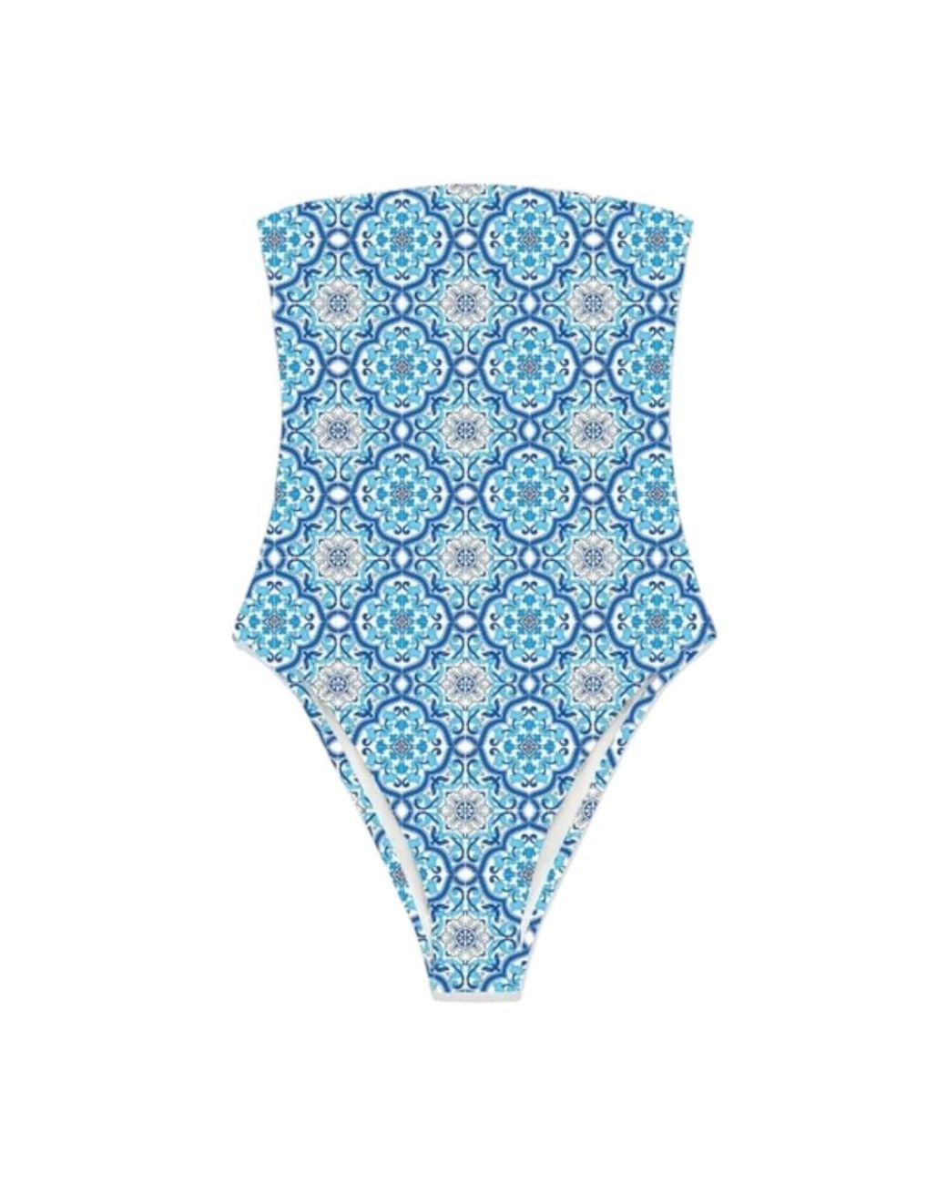 MC2 Saint Barth One-Piece in Blue | Lyst