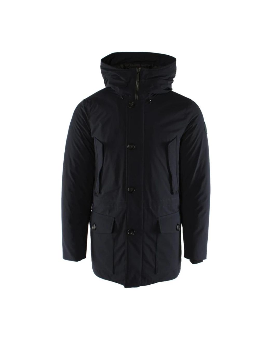 Woolrich Winter Jackets in Blue for Men | Lyst UK