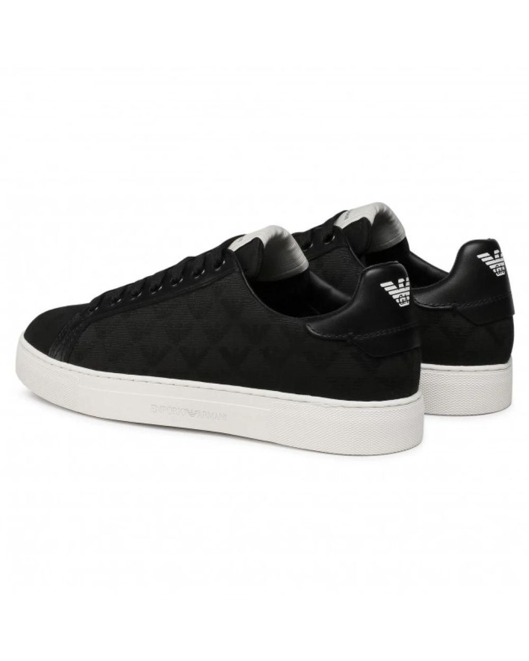Emporio Armani Shoes in Black for Men | Lyst