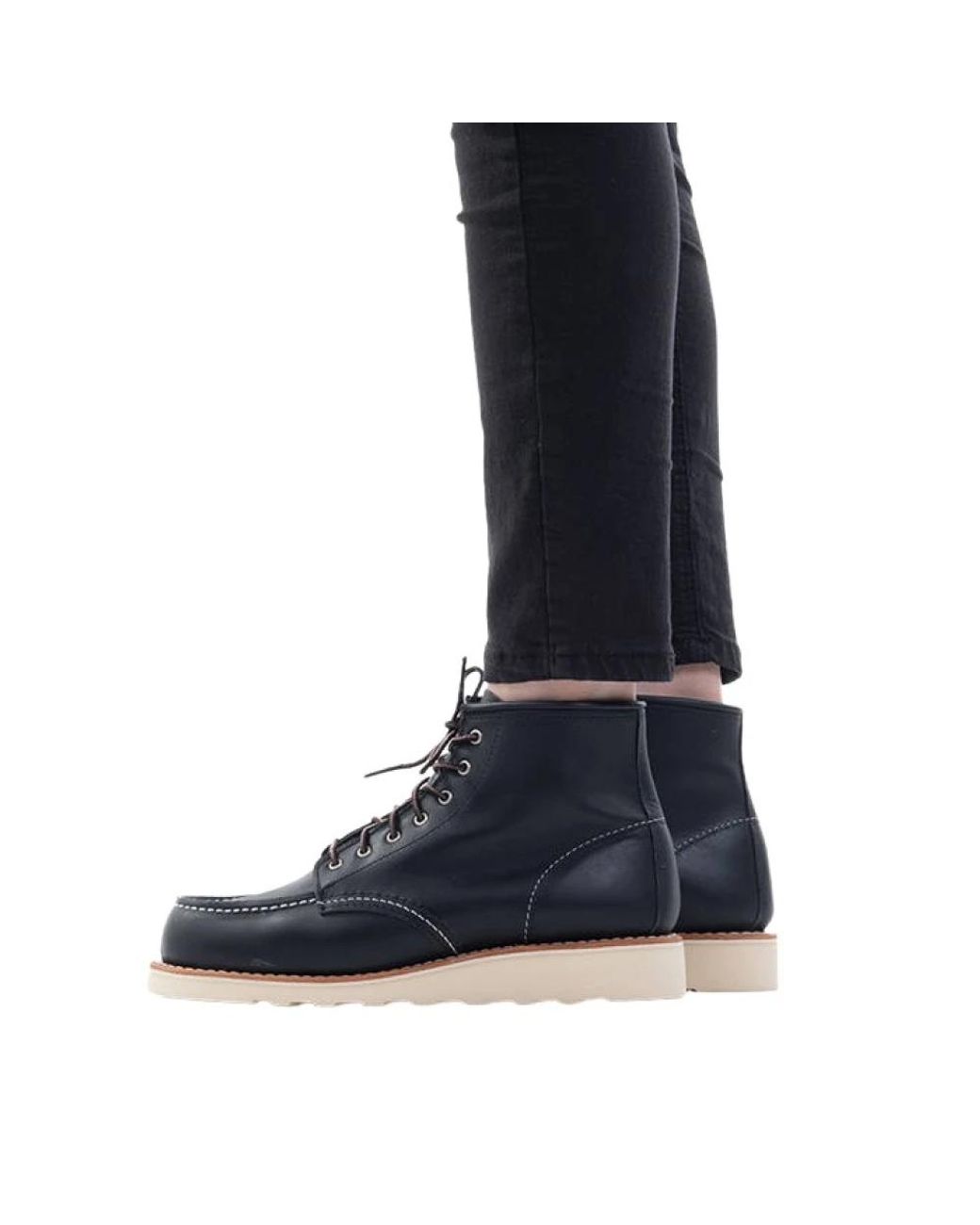 Red Wing Lace-Up Boots in Black | Lyst