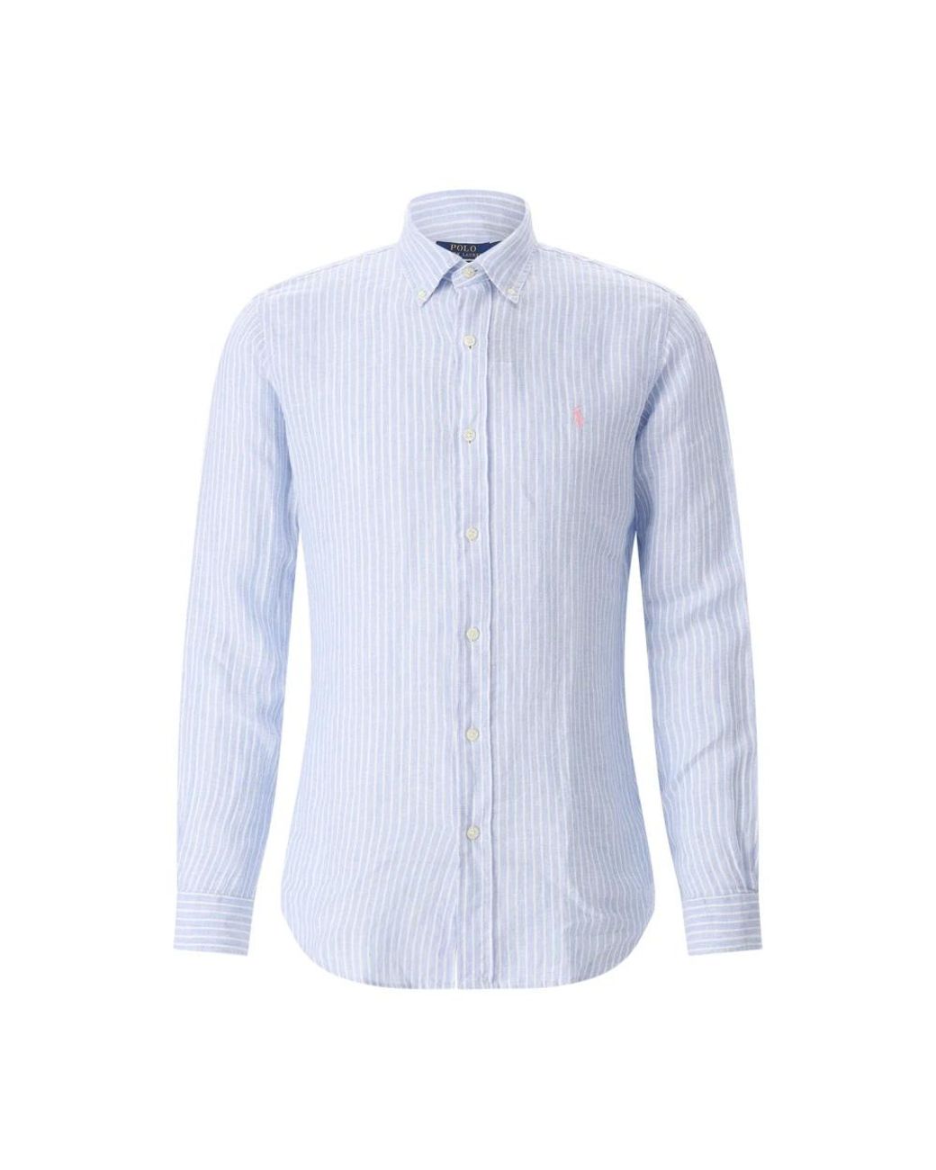 Polo Ralph Lauren Formal Shirts in Blue for Men | Lyst
