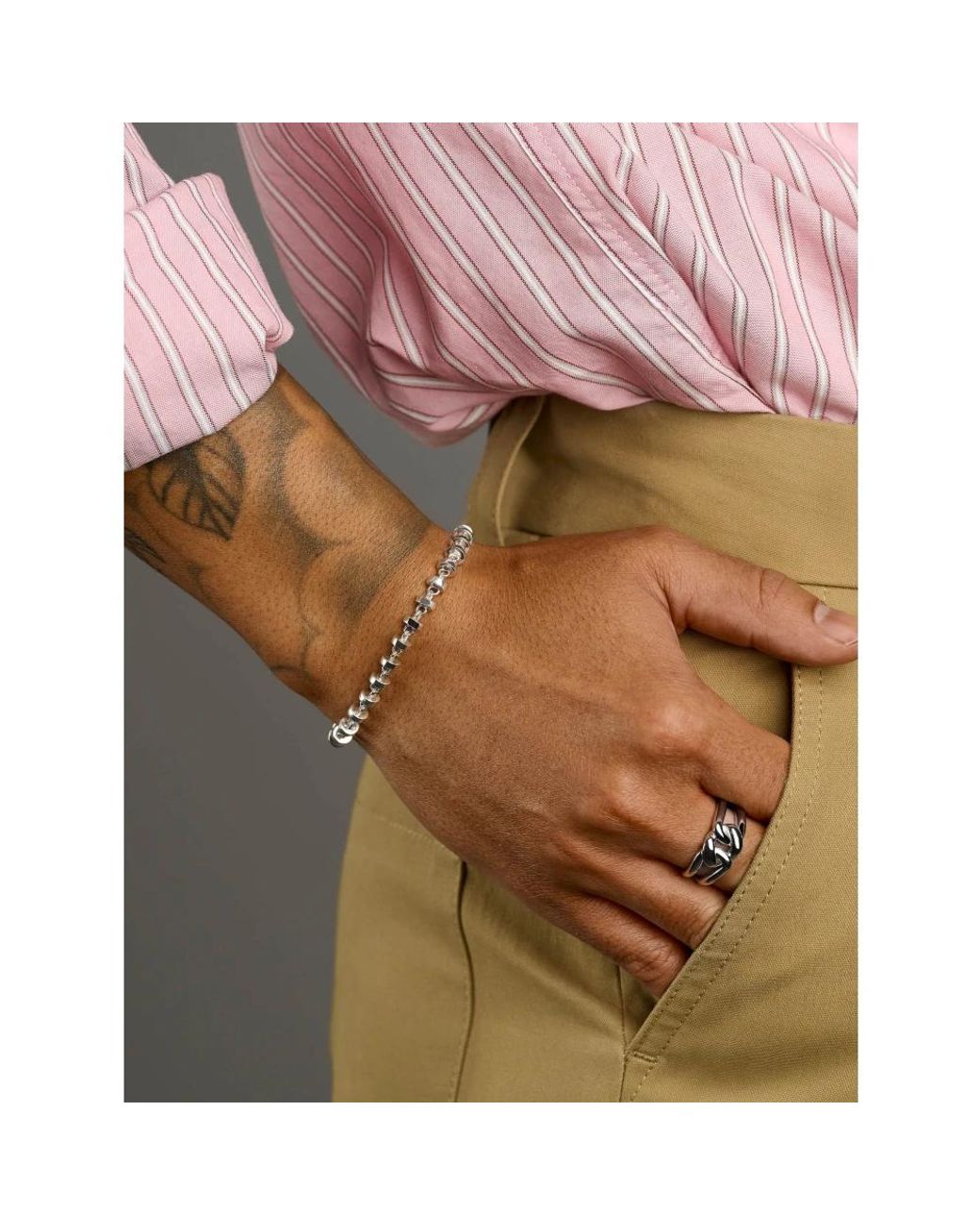 Nialaya Bracelets in Metallic for Men | Lyst UK