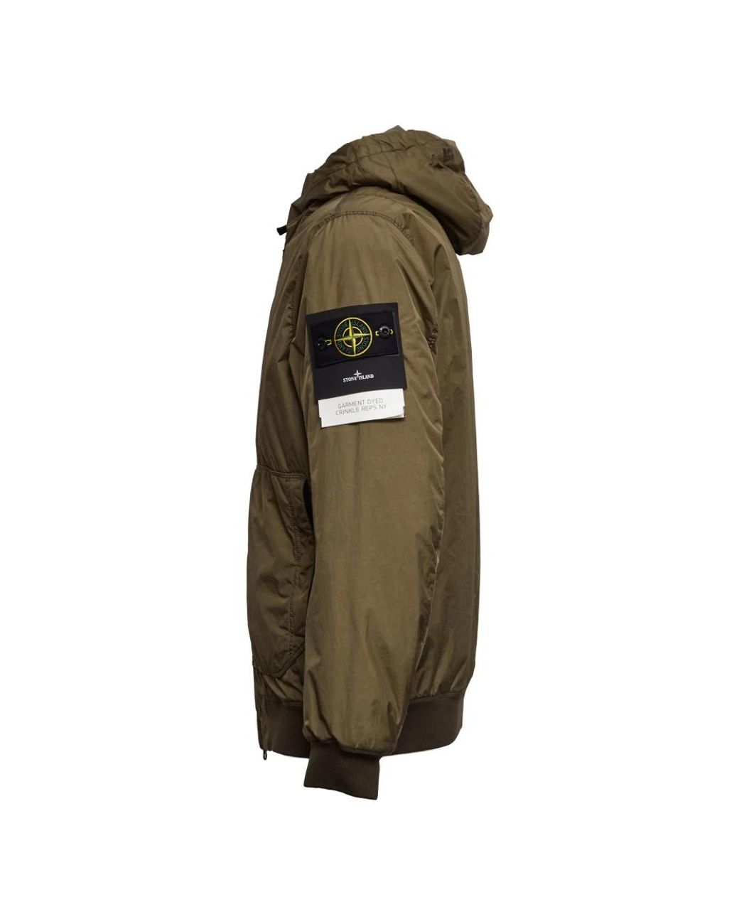 Stone Island Light Jackets in Green for Men | Lyst UK