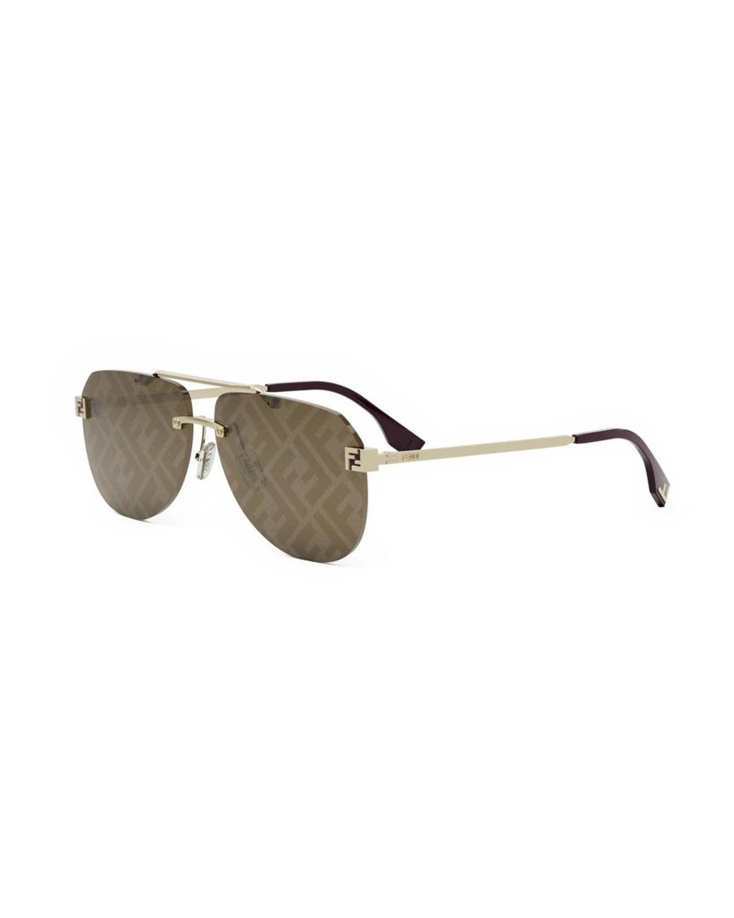 Fendi Sunglasses in Brown for Men | Lyst UK