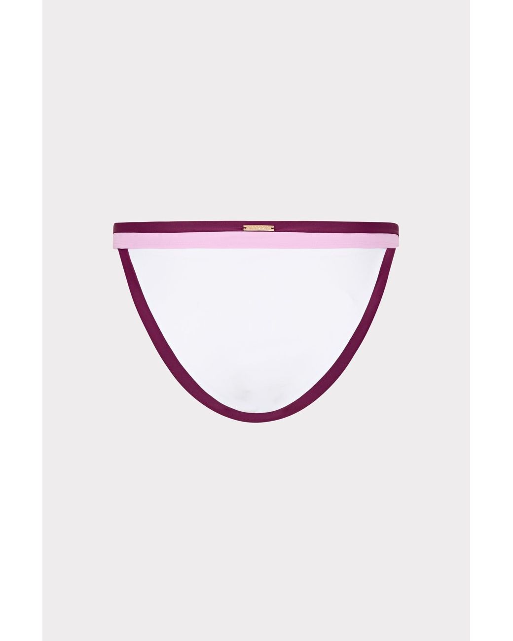 MILLY Positano Colorblock Bikini Bottom | Lyst
