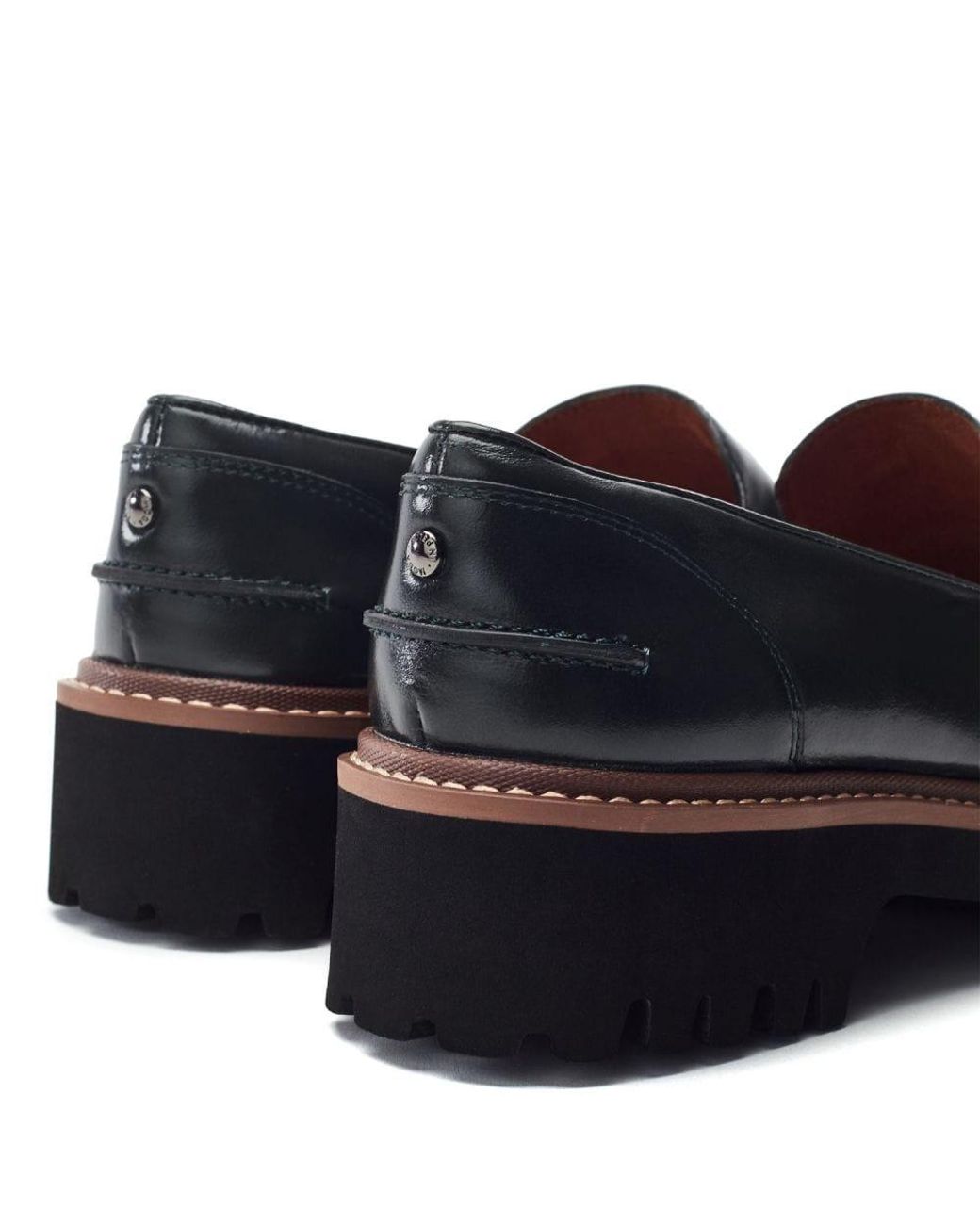Moda In Pelle Emi Leather in Black | Lyst UK
