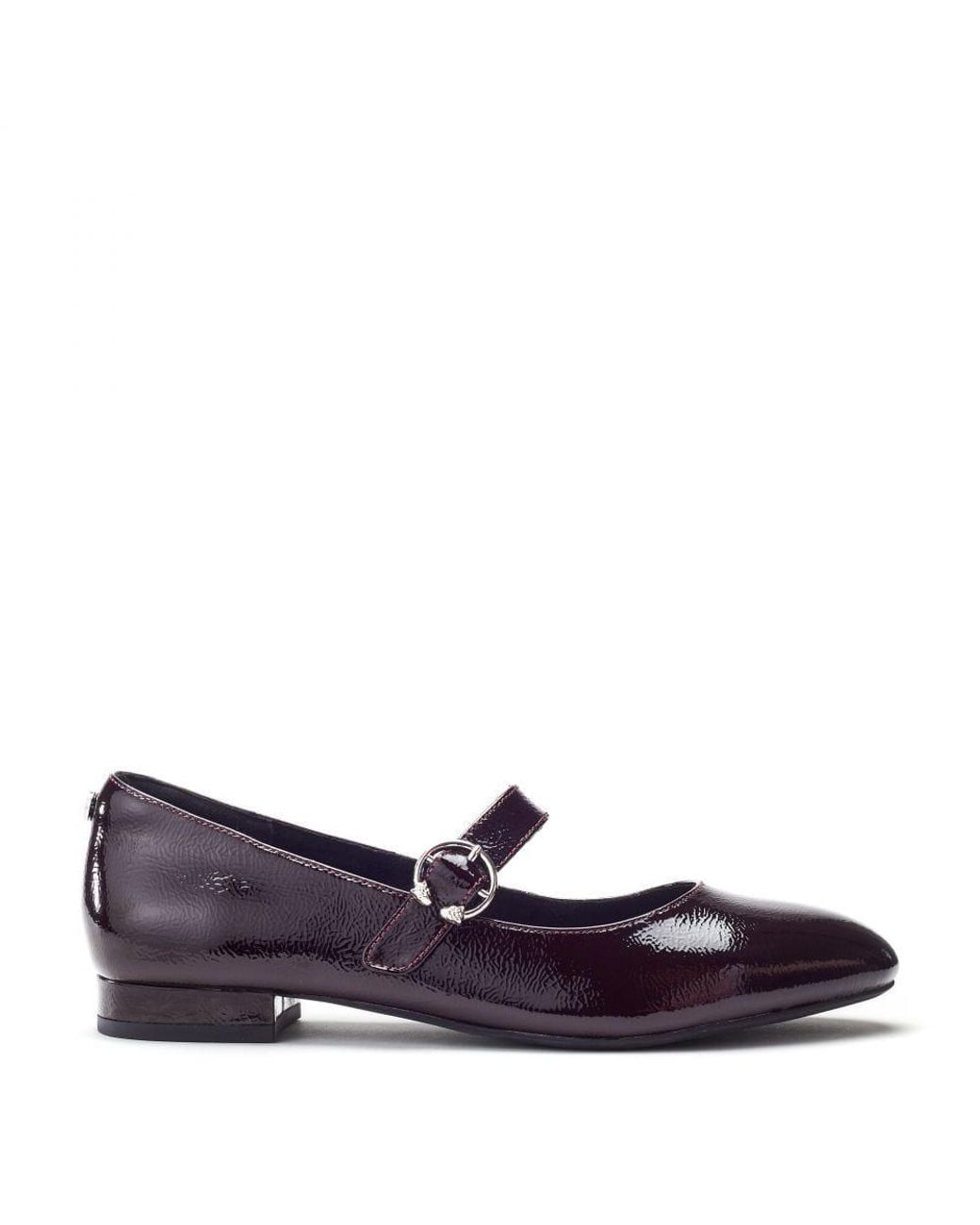 Moda In Pelle Firuta Burgundy Patent Leather in Blue | Lyst UK