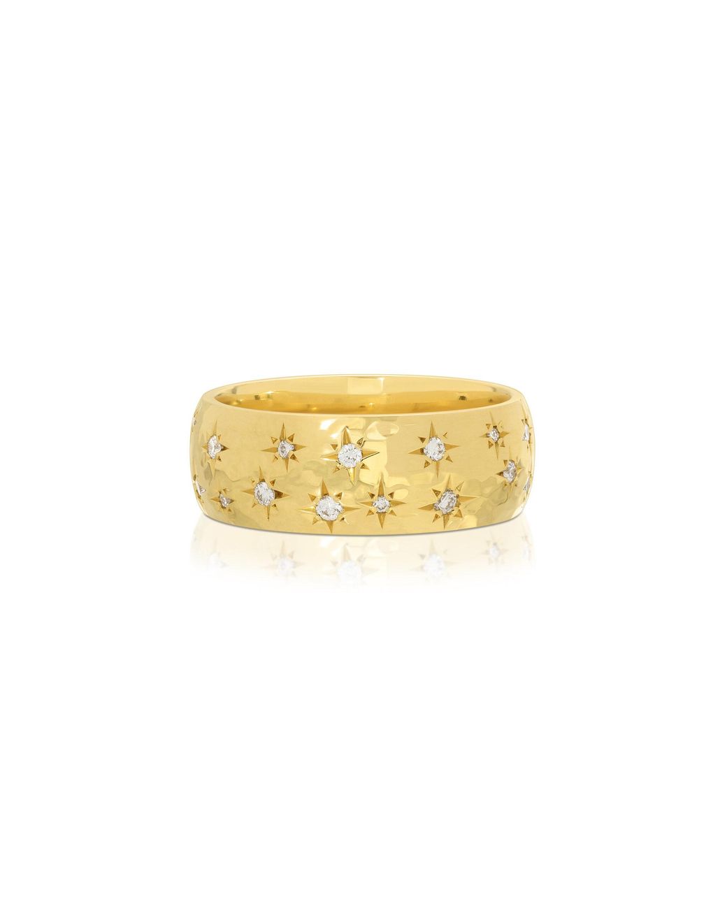 Octavia Elizabeth 18K Diamond Imogen Etoile Ring in Yellow | Lyst