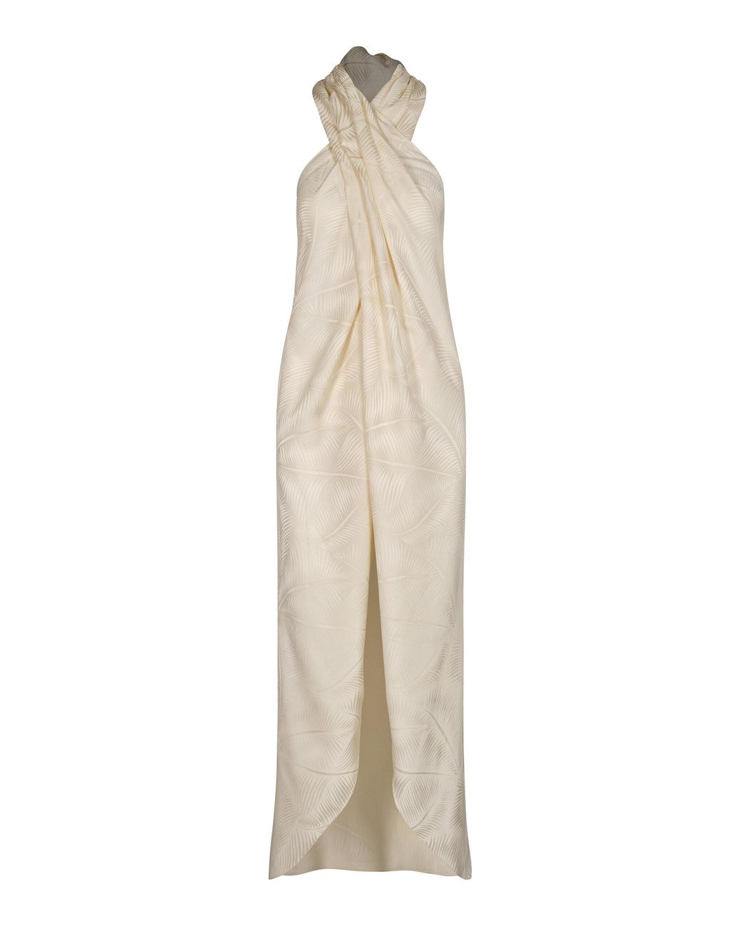 Johanna Ortiz Silent Water Criss Cross Halter Top in White | Lyst