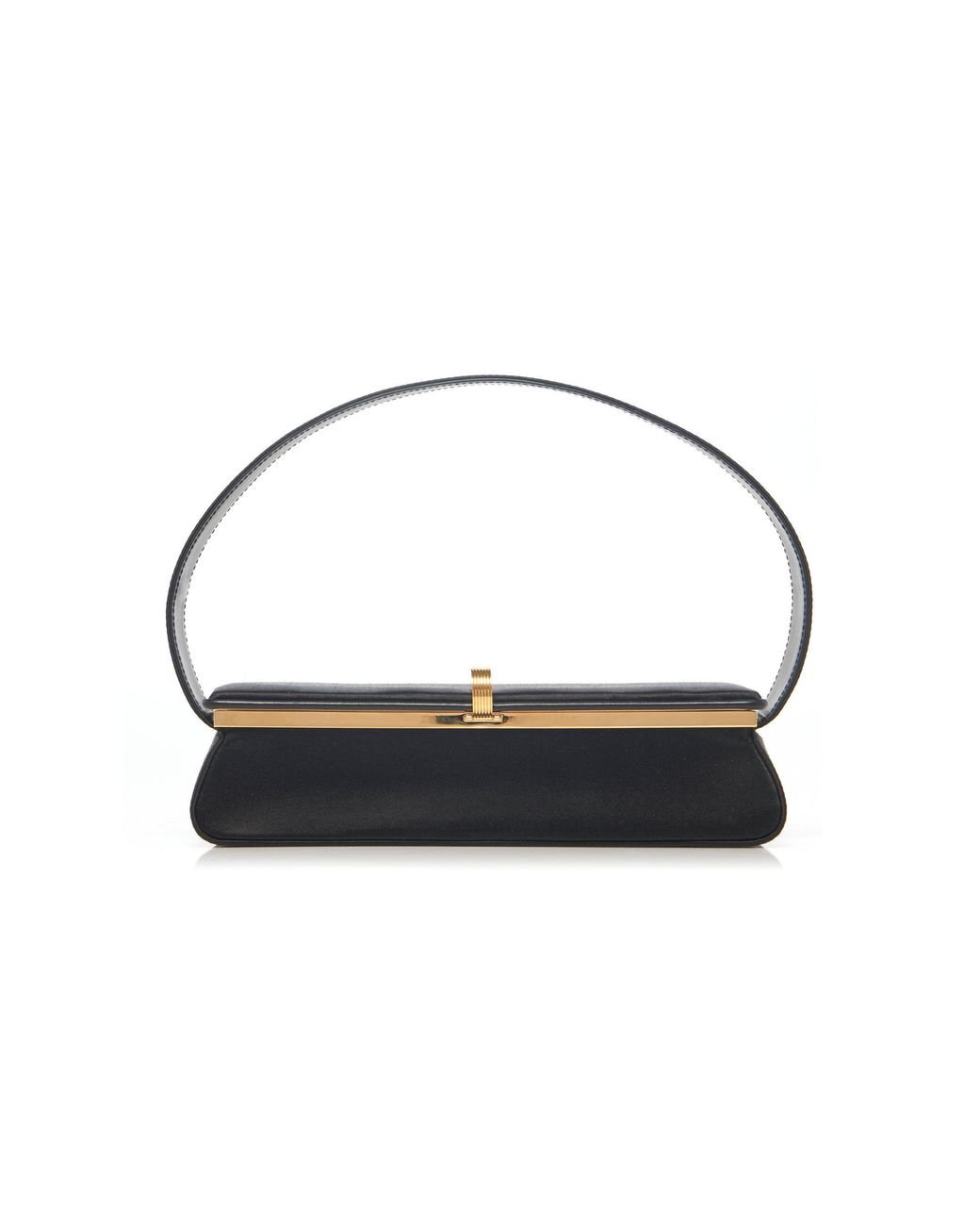 Victoria Beckham Powder Box Handbag in Black | Lyst