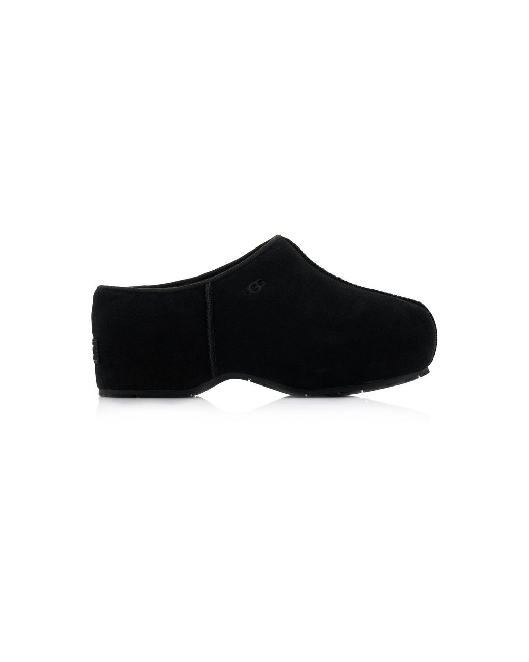 UGG Cottage Shearling Clogs in Black | Lyst