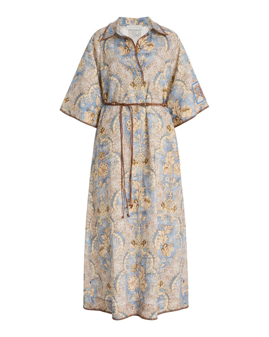 Zimmermann Daylight Tunic Midi Dress in White | Lyst