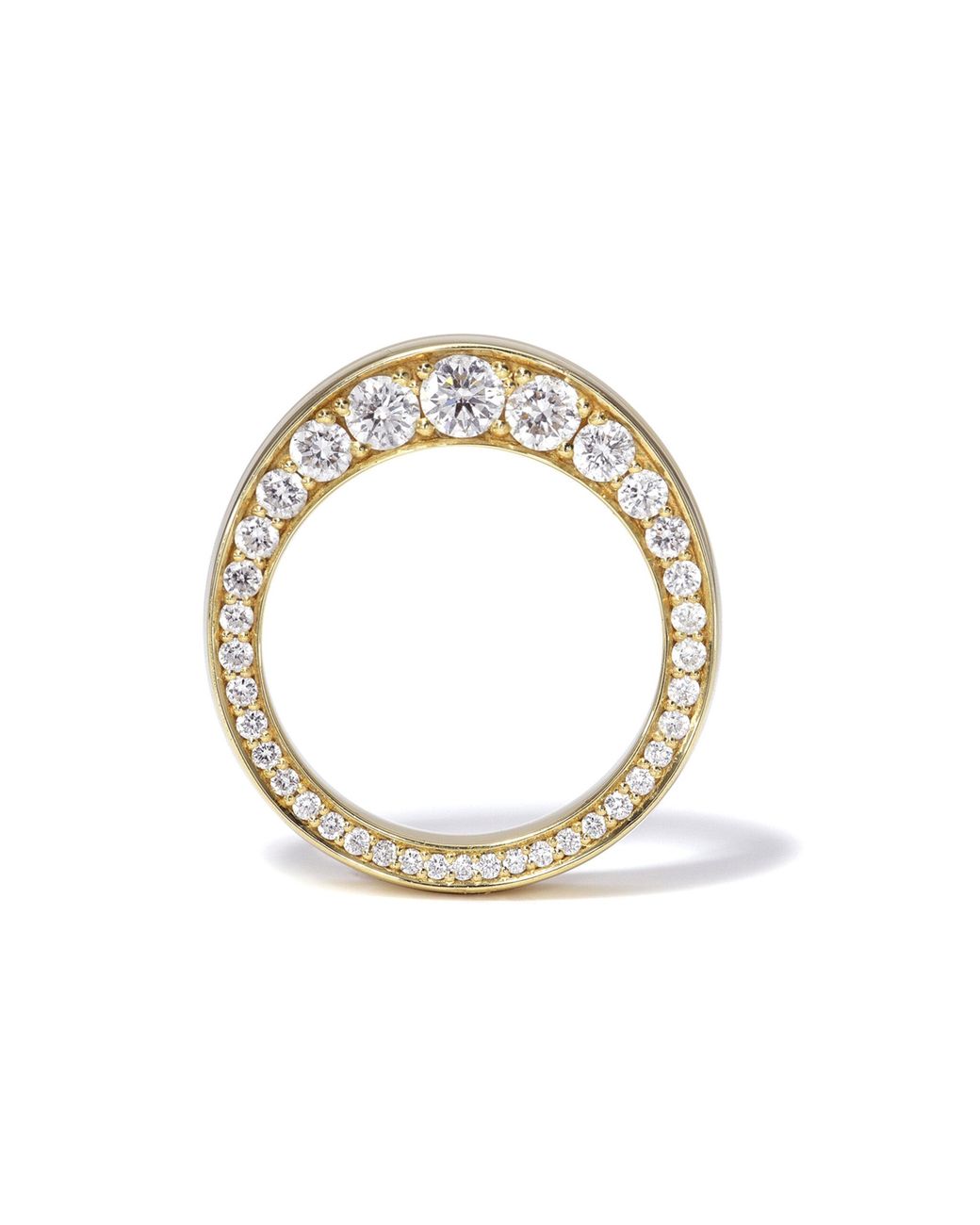 KATKIM Oasis 18K Diamond Ring in Metallic | Lyst