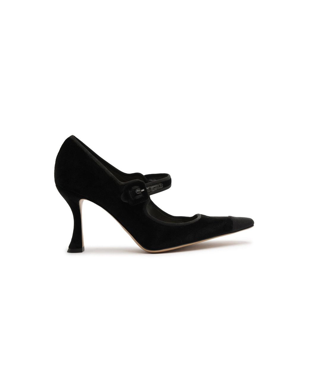 Alexandre Birman Jada Velvet Pumps in Black | Lyst UK