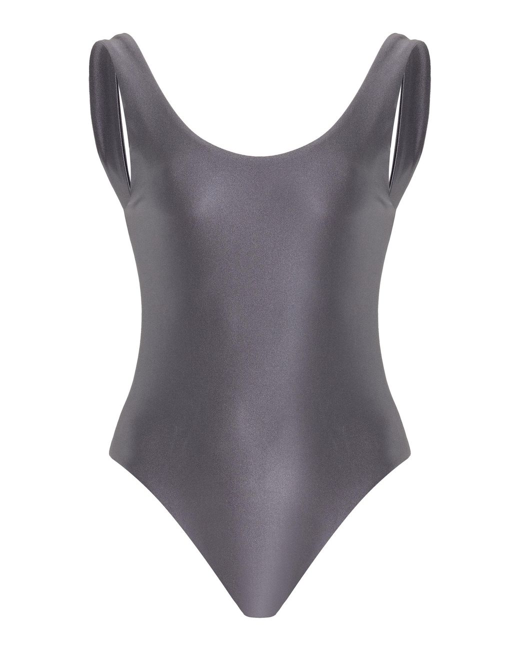 JADE Swim Contour One-piece Swimsuit in Gray | Lyst