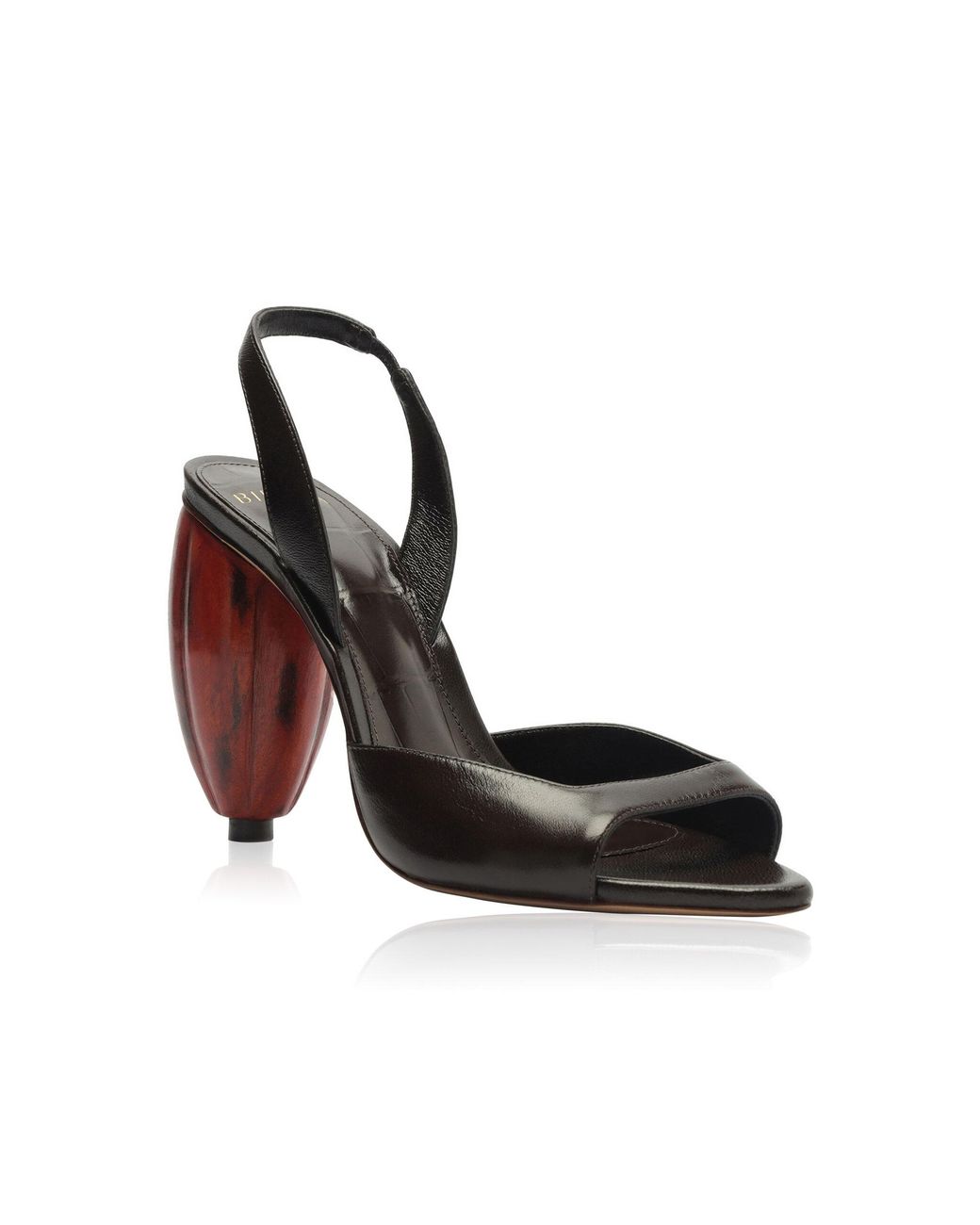 Alexandre Birman Cacau Leather Sandals in Black | Lyst
