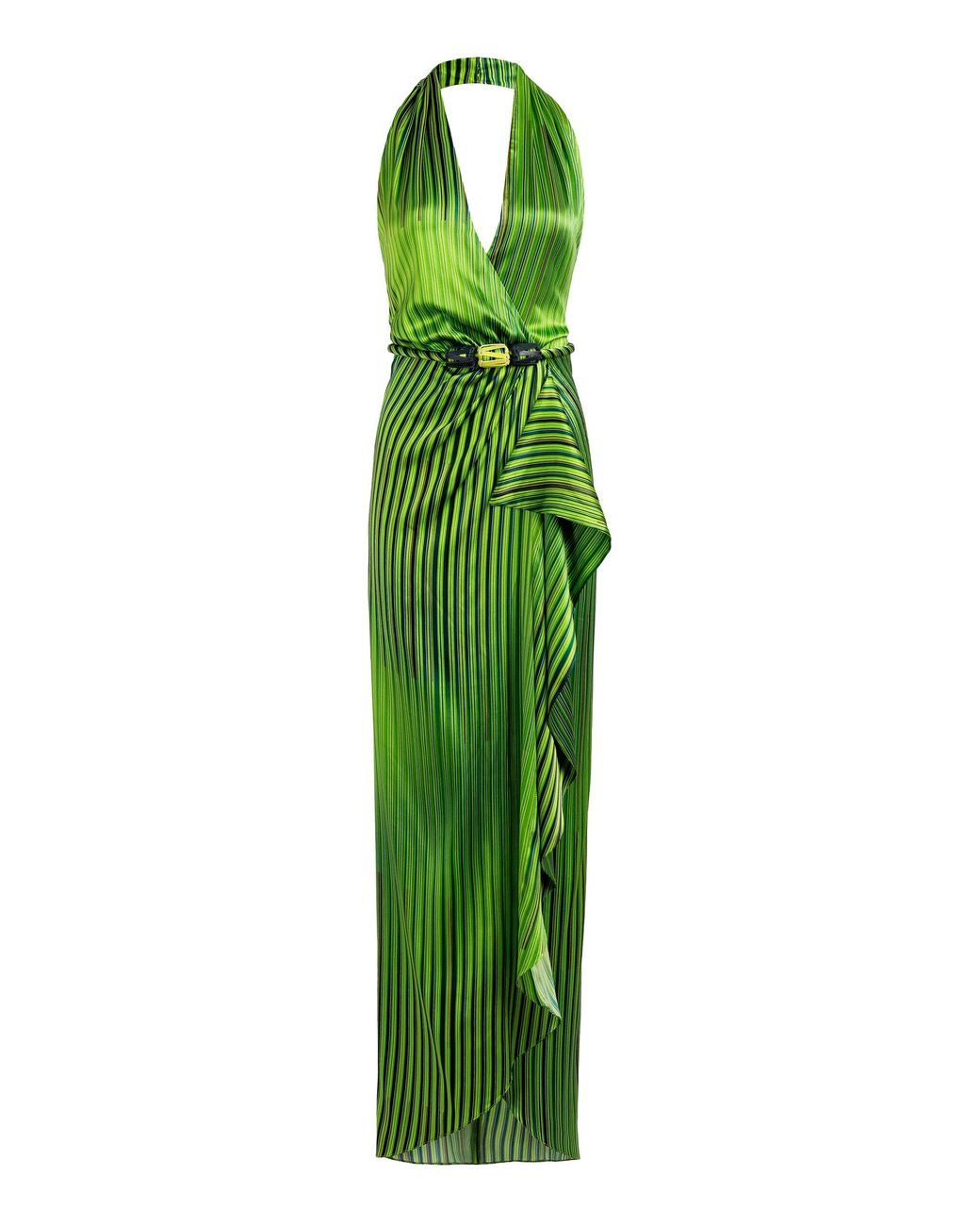 Silvia Tcherassi Gypsy Silk Dress in Green | Lyst UK