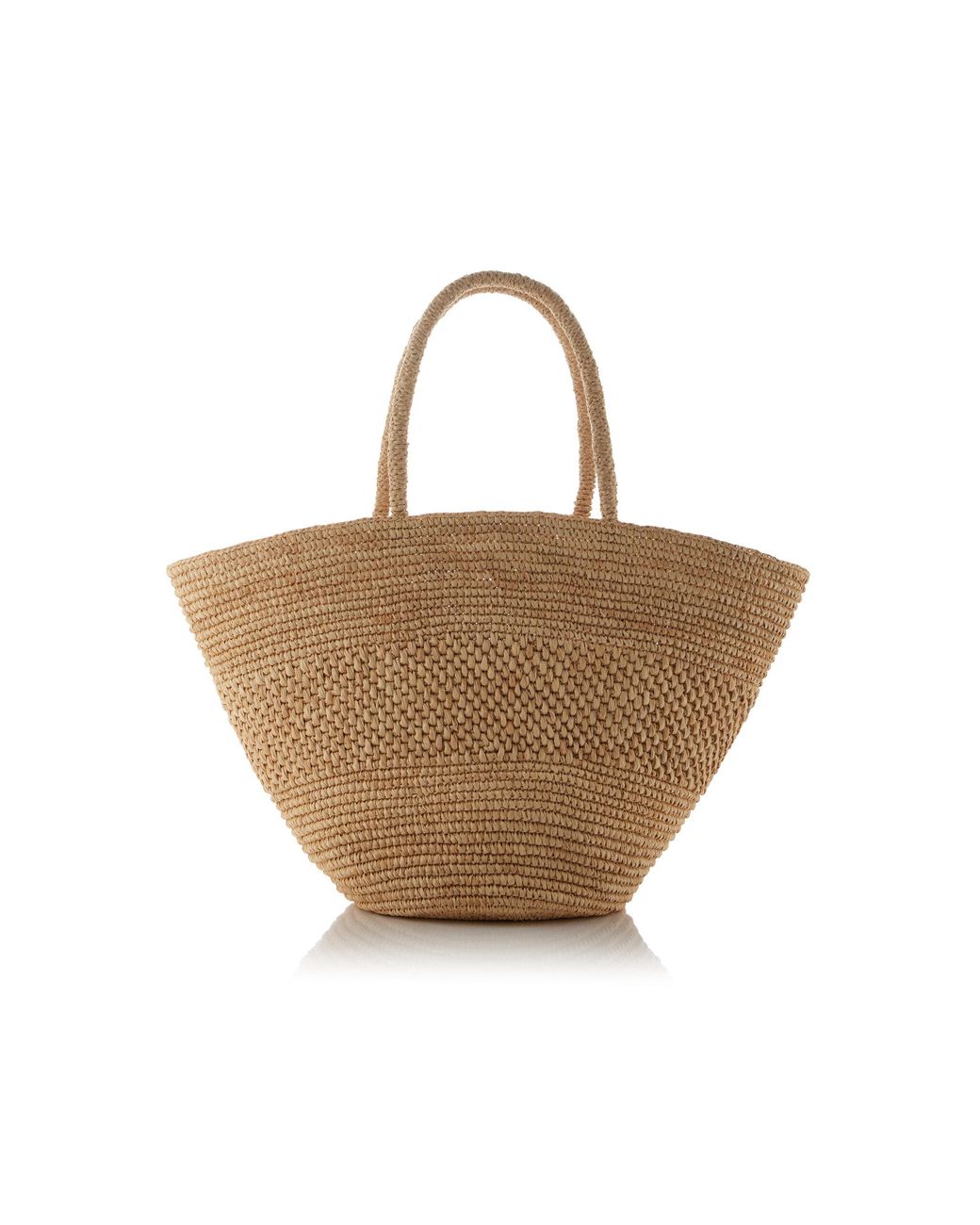 The Row Emilie Woven Raffia Tote Bag in Natural | Lyst