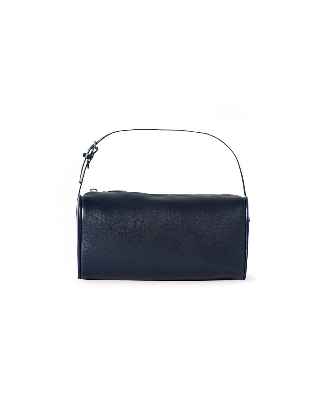 The Row 90's Leather Top Handle Bag in Blue | Lyst