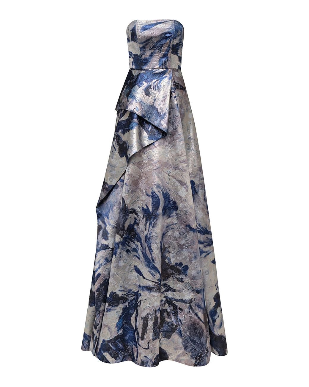 Maria Elena Villamil Libertad Maxi Dress in Blue | Lyst UK