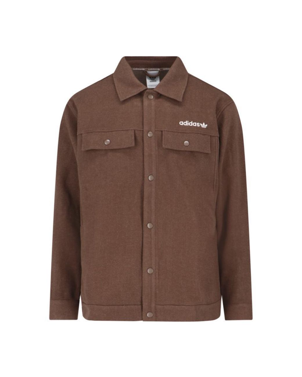 adidas Shirts in Brown for Men | Lyst