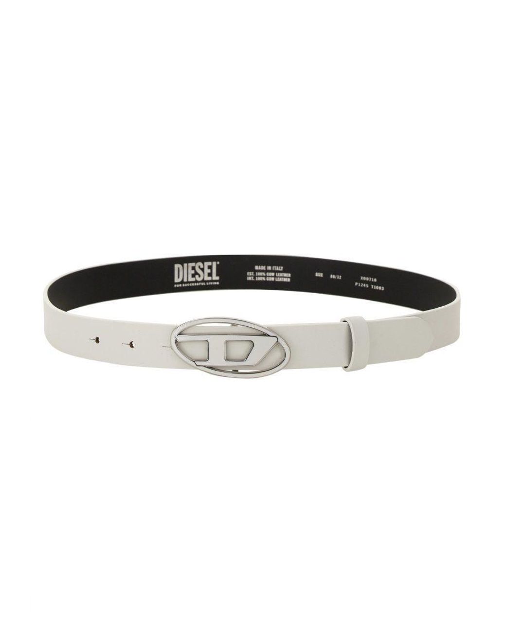 DIESEL "B-1Dr" Belt in Metallic | Lyst UK