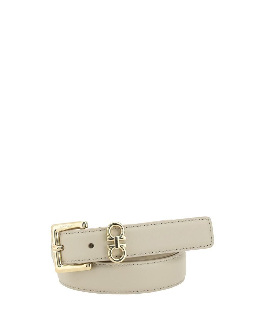 Ferragamo Belts E Braces in Natural | Lyst UK