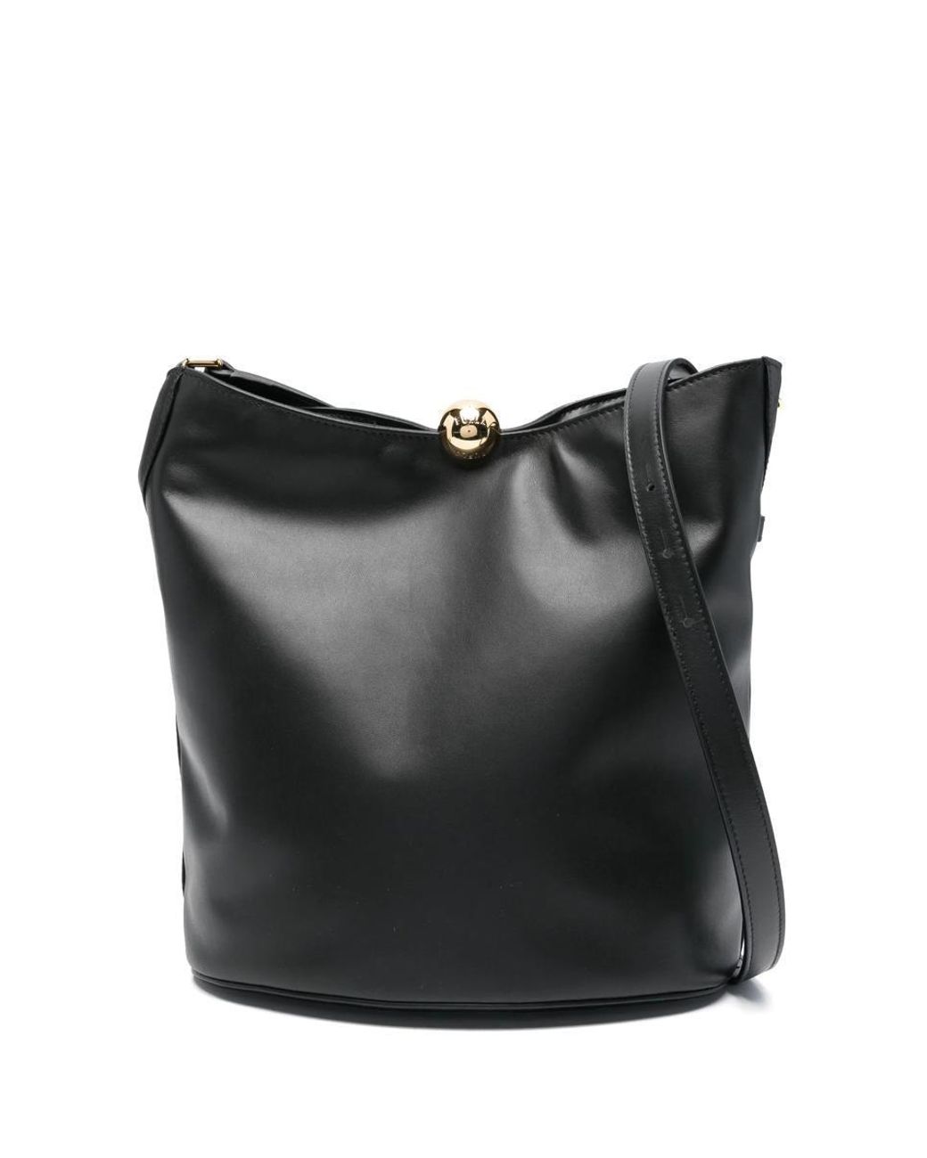 Furla Sfera Soft M Bucket Bag Bags in Black | Lyst