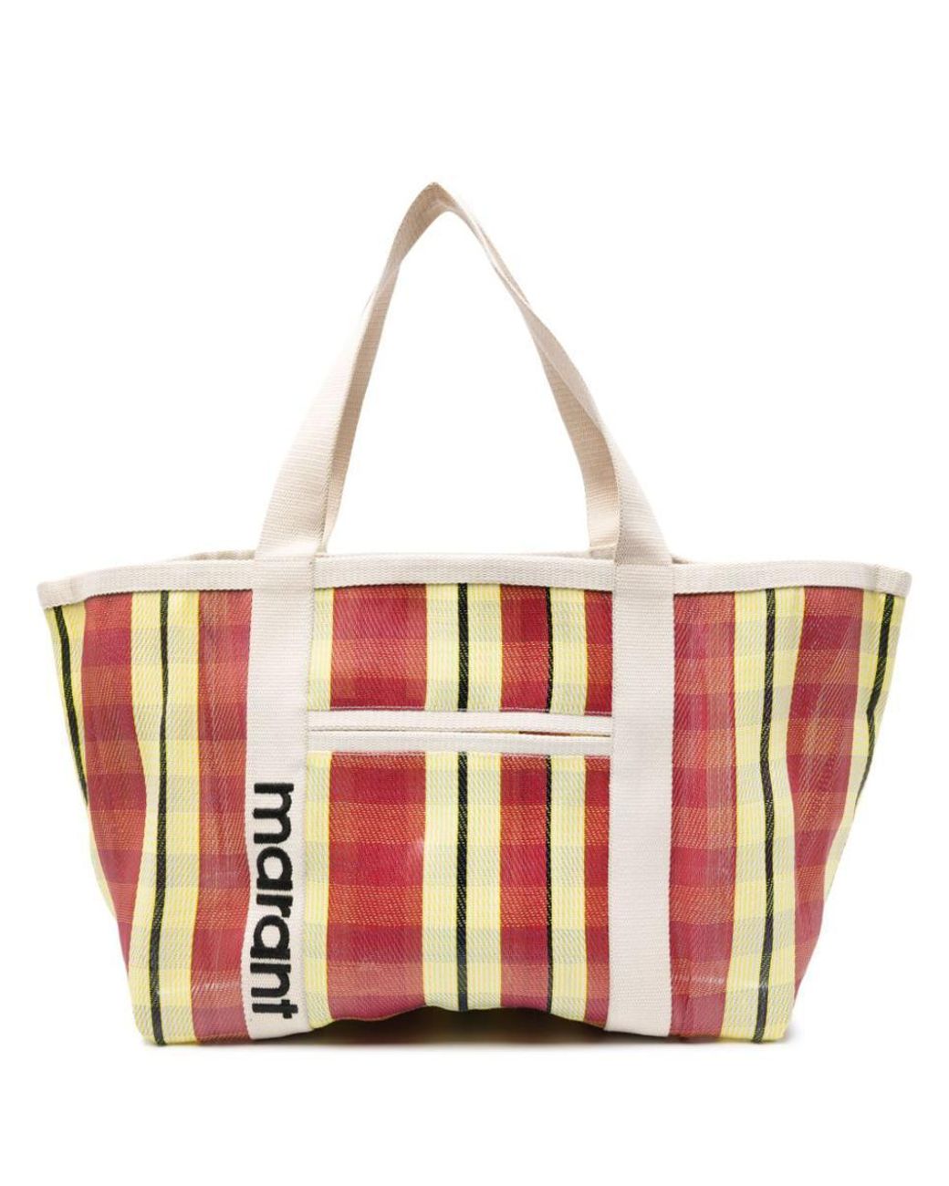 Isabel Marant Darwen Tote Bag in White | Lyst UK