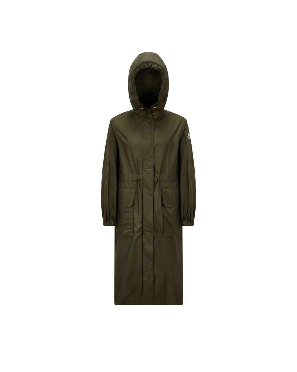 Moncler Hiengos Hooded Rain Coat in Green Lyst