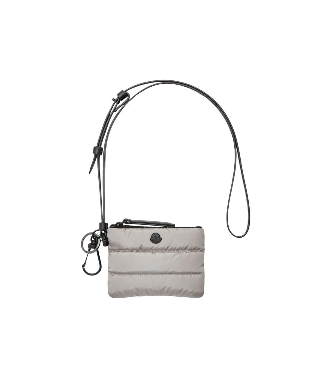 Moncler Moncler Caradoc Card Metal Logo Holder in Black for Men | Lyst