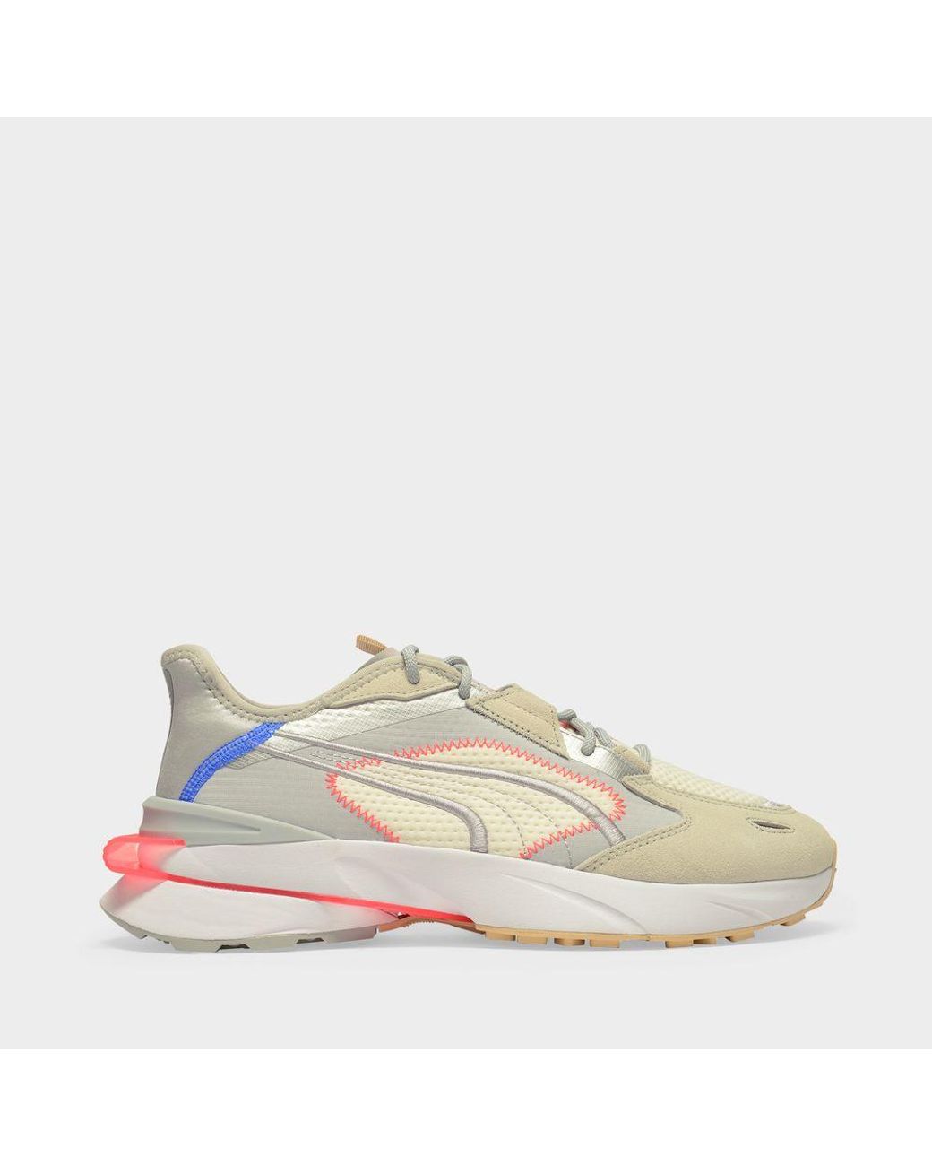 PUMA Op1 Pwrframe Brutalist Sneakers in Natural for Men | Lyst